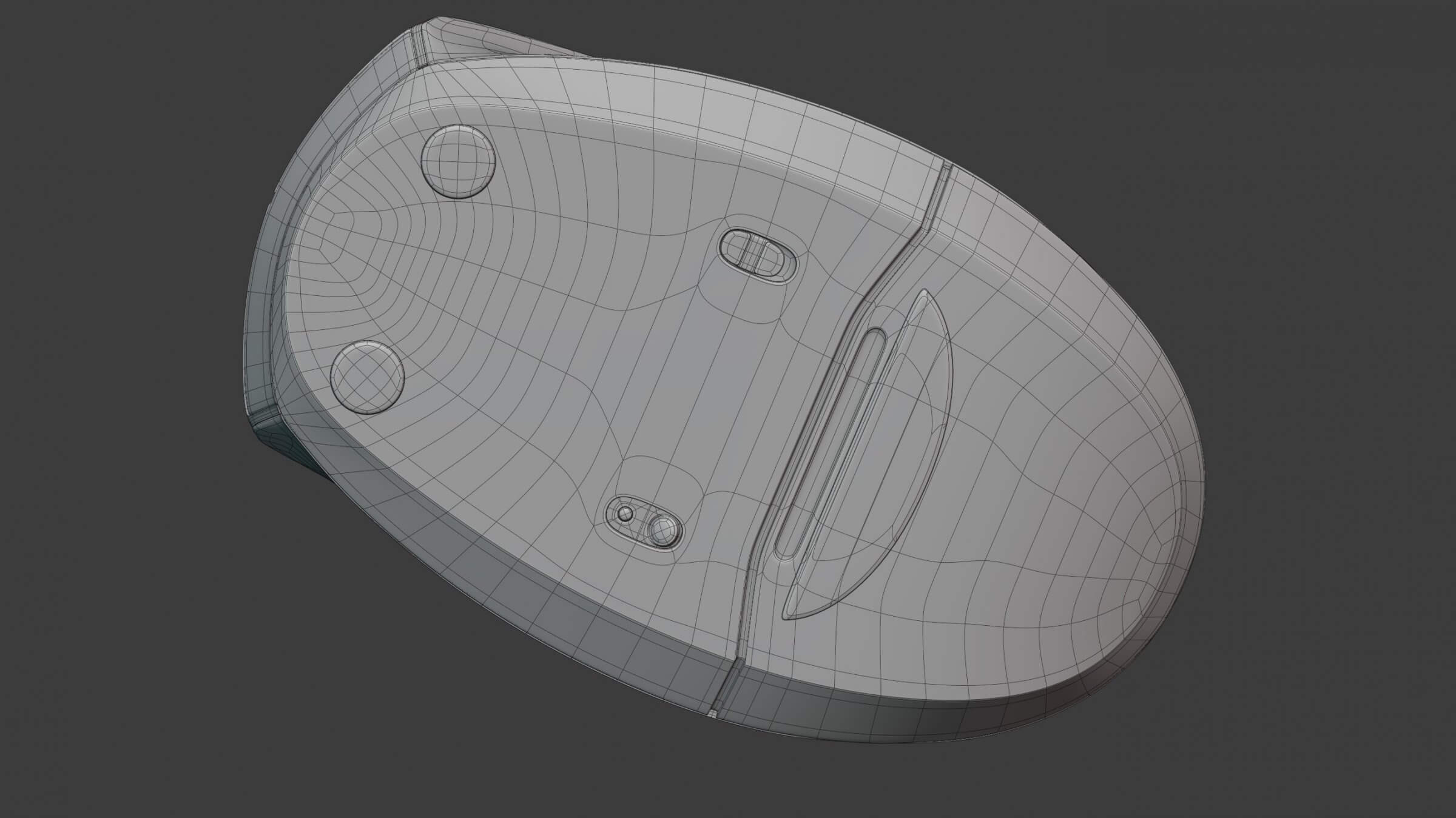 Wireless Mouse - 3D Model by cagatay_cetin