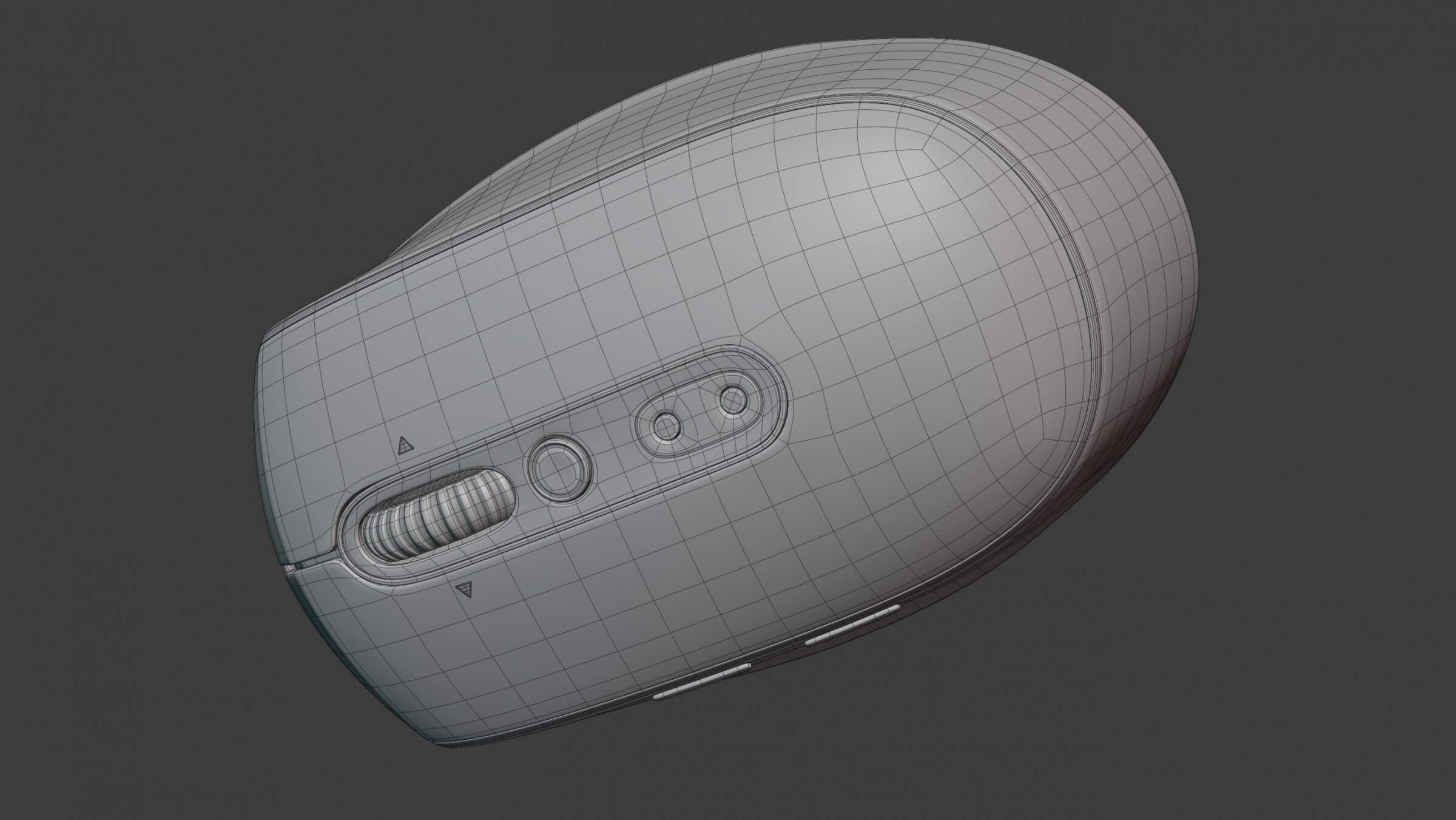 Wireless Mouse - 3D Model by cagatay_cetin