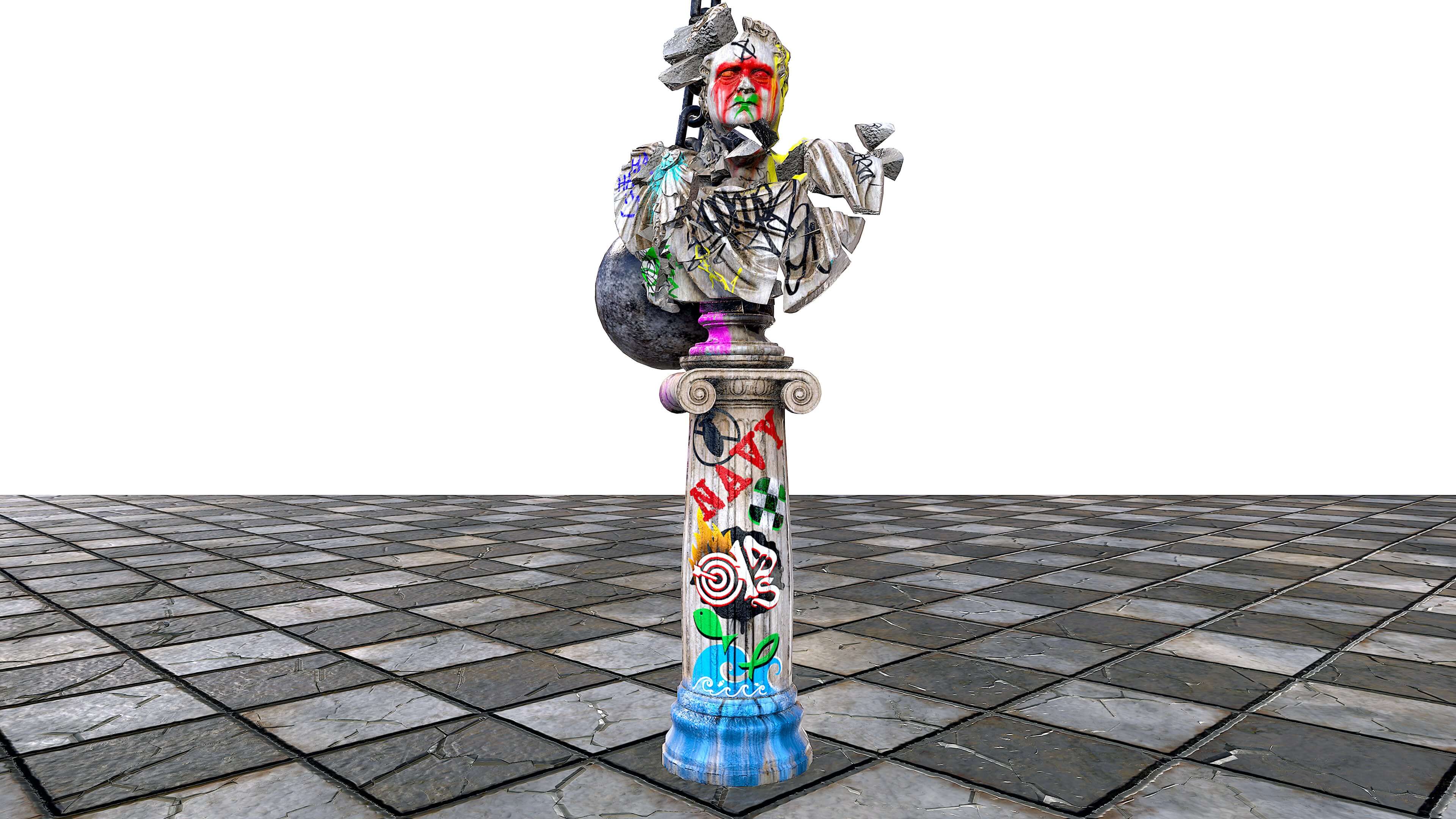 Demolition 3D Render, Digital Art by CallumFTW