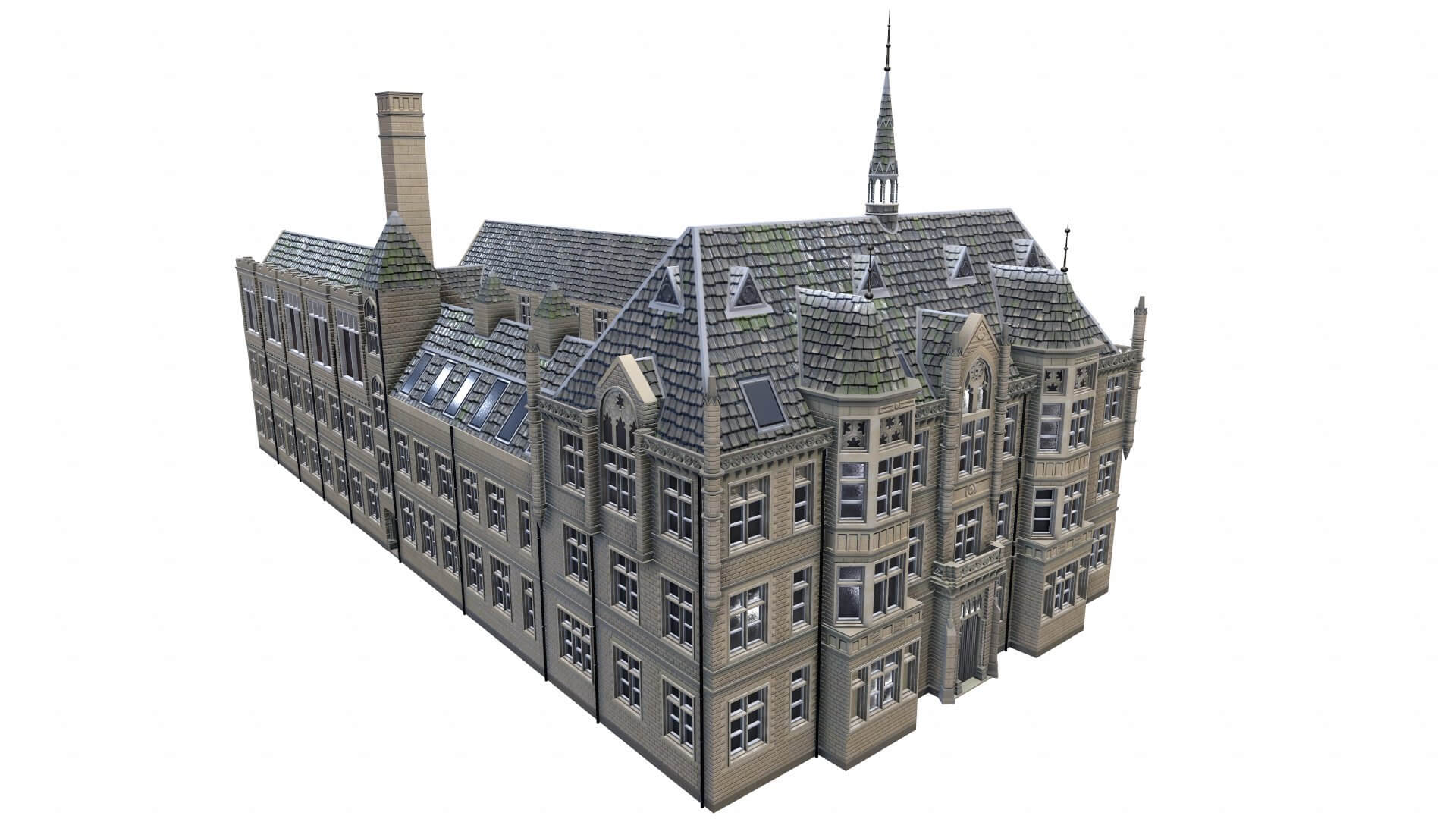 Gothic Building - 3D Model by CallumFTW