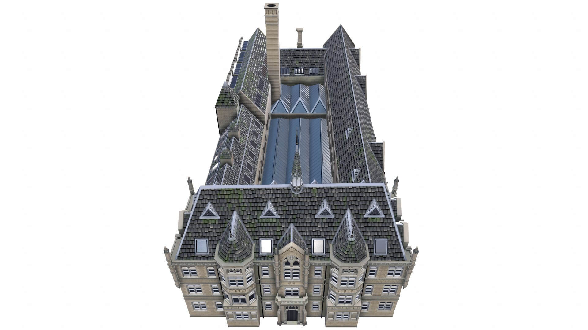 Gothic Building - 3D Model by CallumFTW