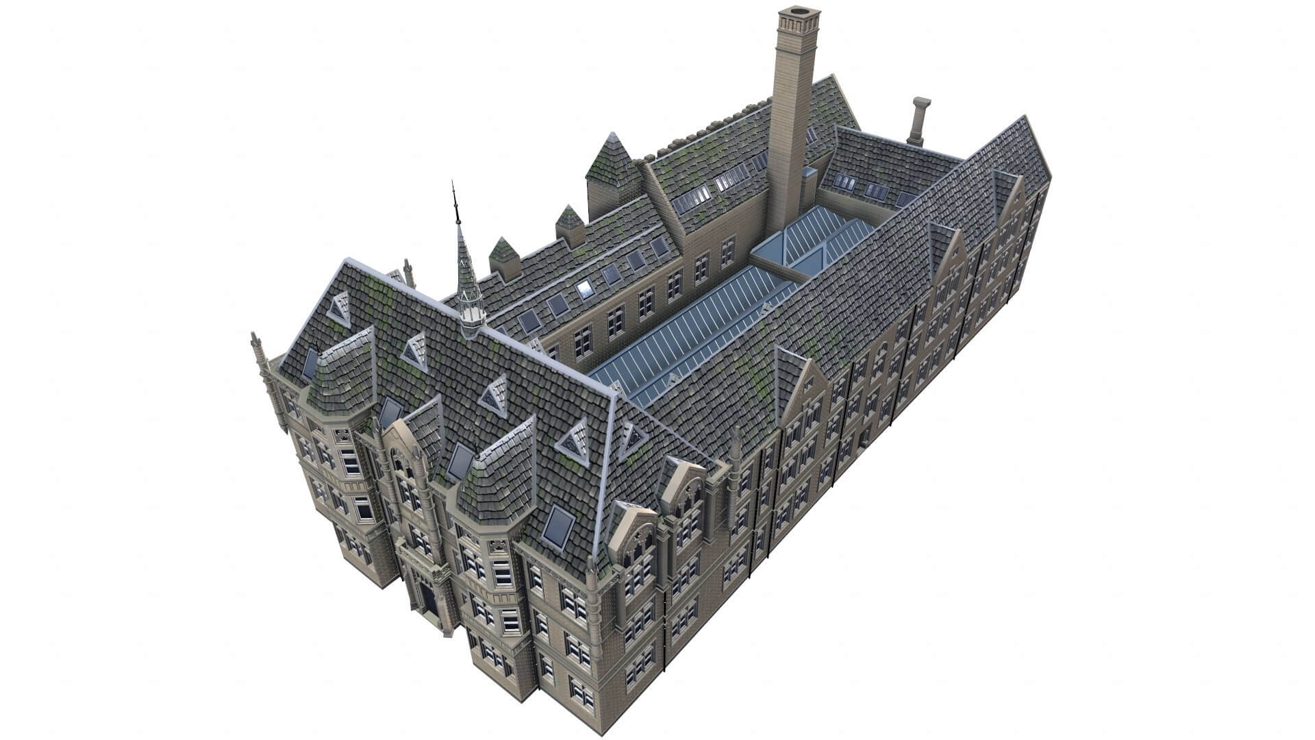 Gothic Building - 3D Model by CallumFTW