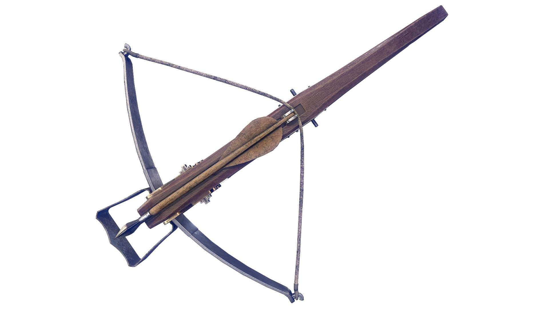 Late Medieval Crossbow - 3D Model by CallumFTW