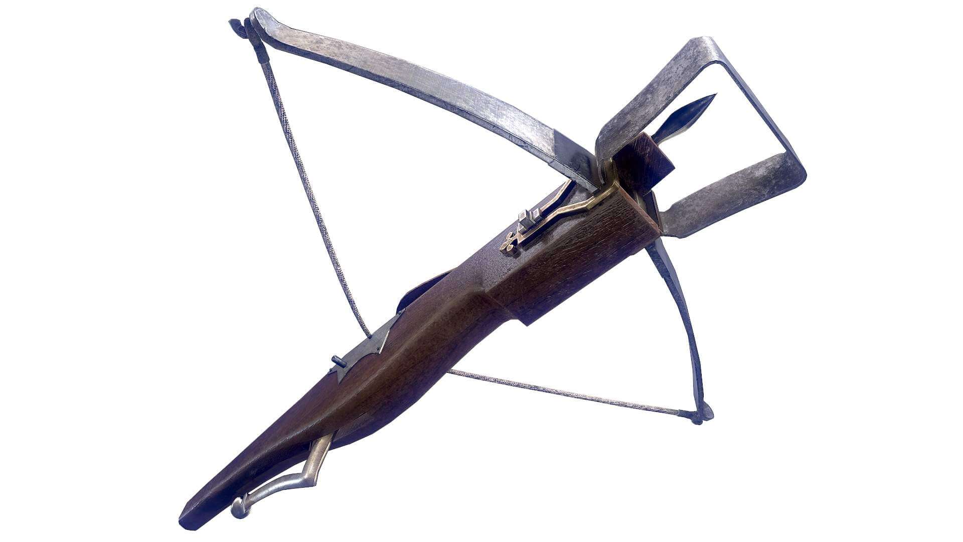 Late Medieval Crossbow - 3D Model by CallumFTW