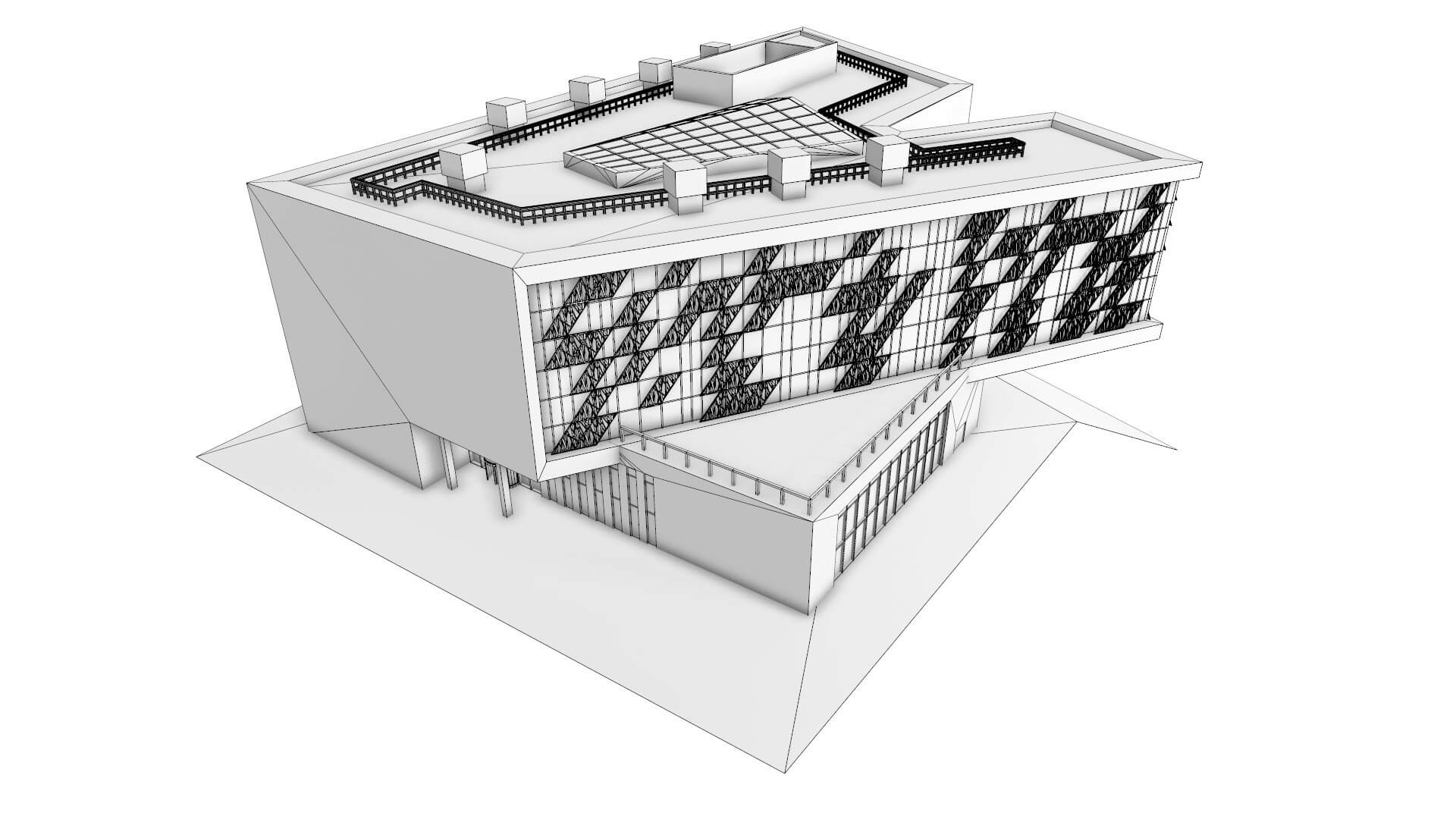 Modern Building Pack - 3D Model by CallumFTW