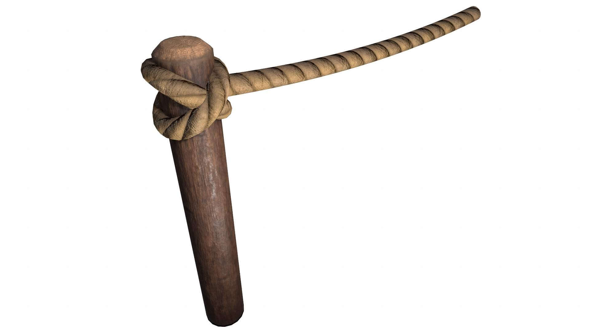 Rope Fence - 3D Model by CallumFTW