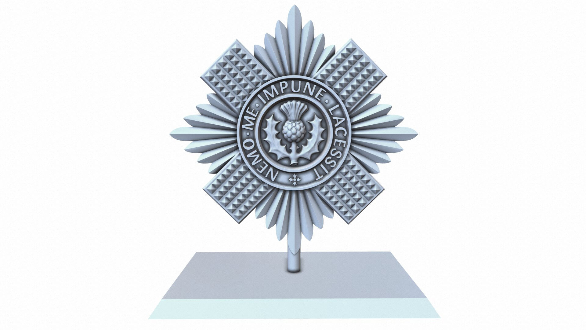 Scots Guards Insignia - 3D Model by CallumFTW