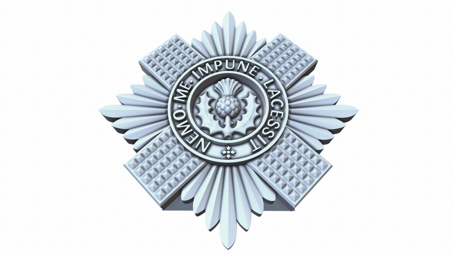 Scots Guards Insignia - 3D Model by CallumFTW