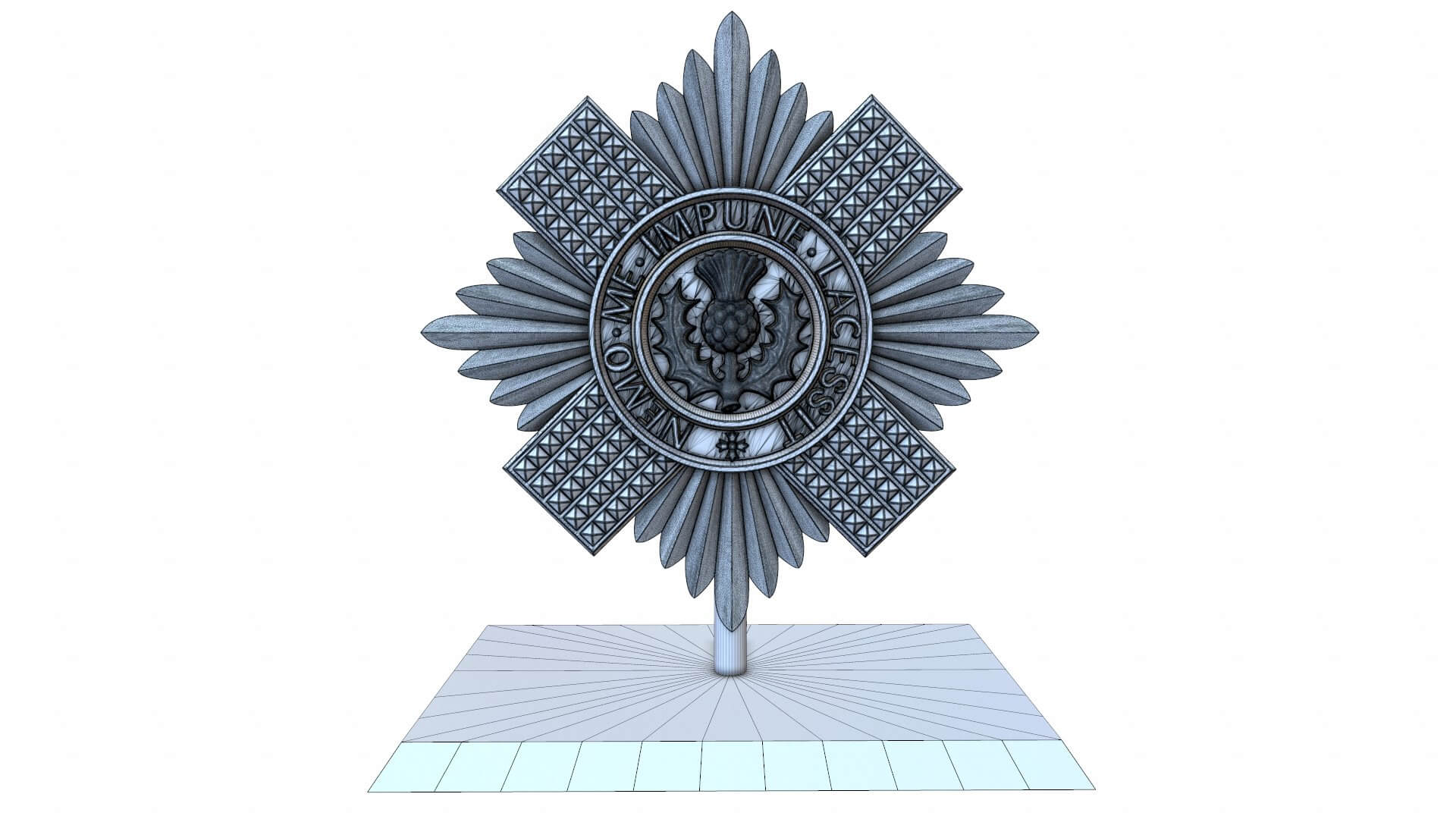 Scots Guards Insignia - 3D Model by CallumFTW