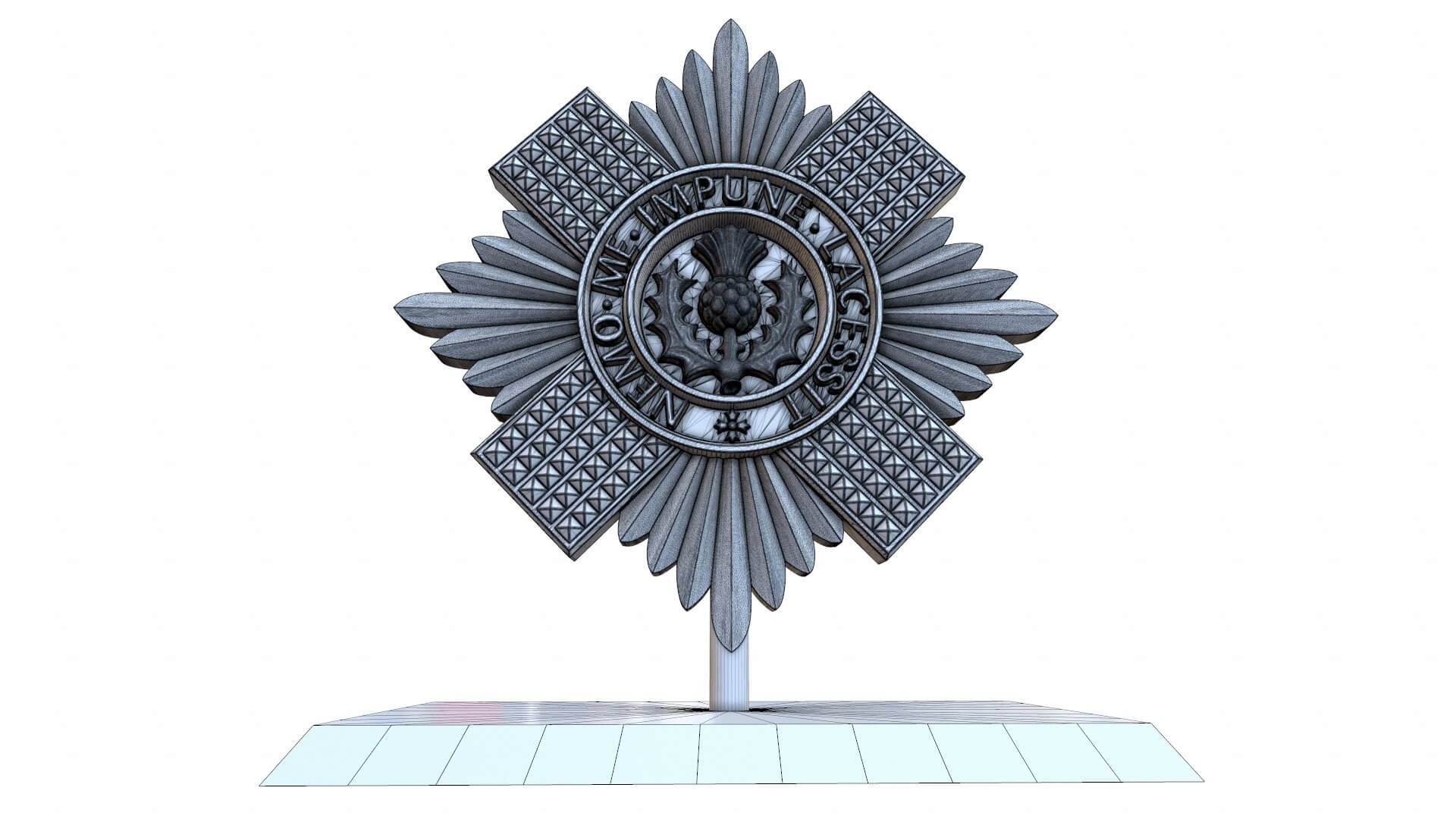 Scots Guards Insignia - 3D Model by CallumFTW