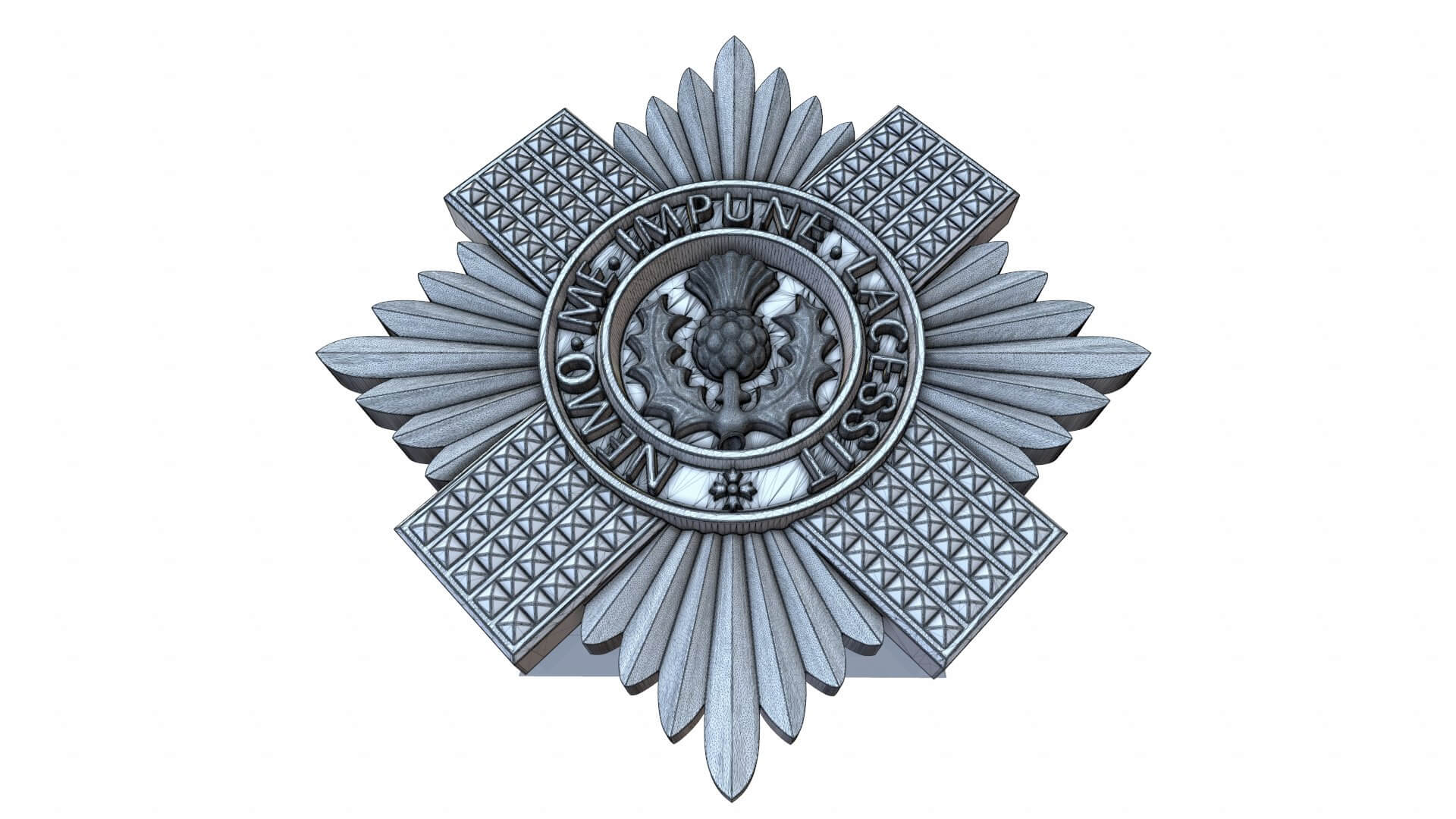 Scots Guards Insignia - 3D Model by CallumFTW