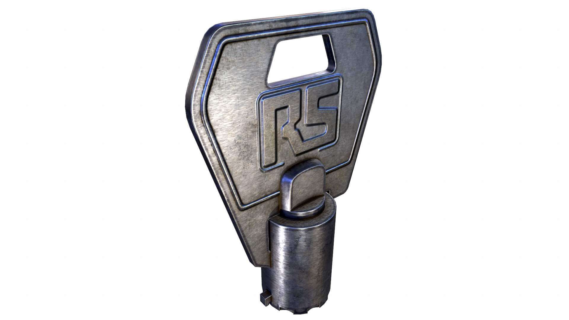 Tubular Key - 3D Model by CallumFTW