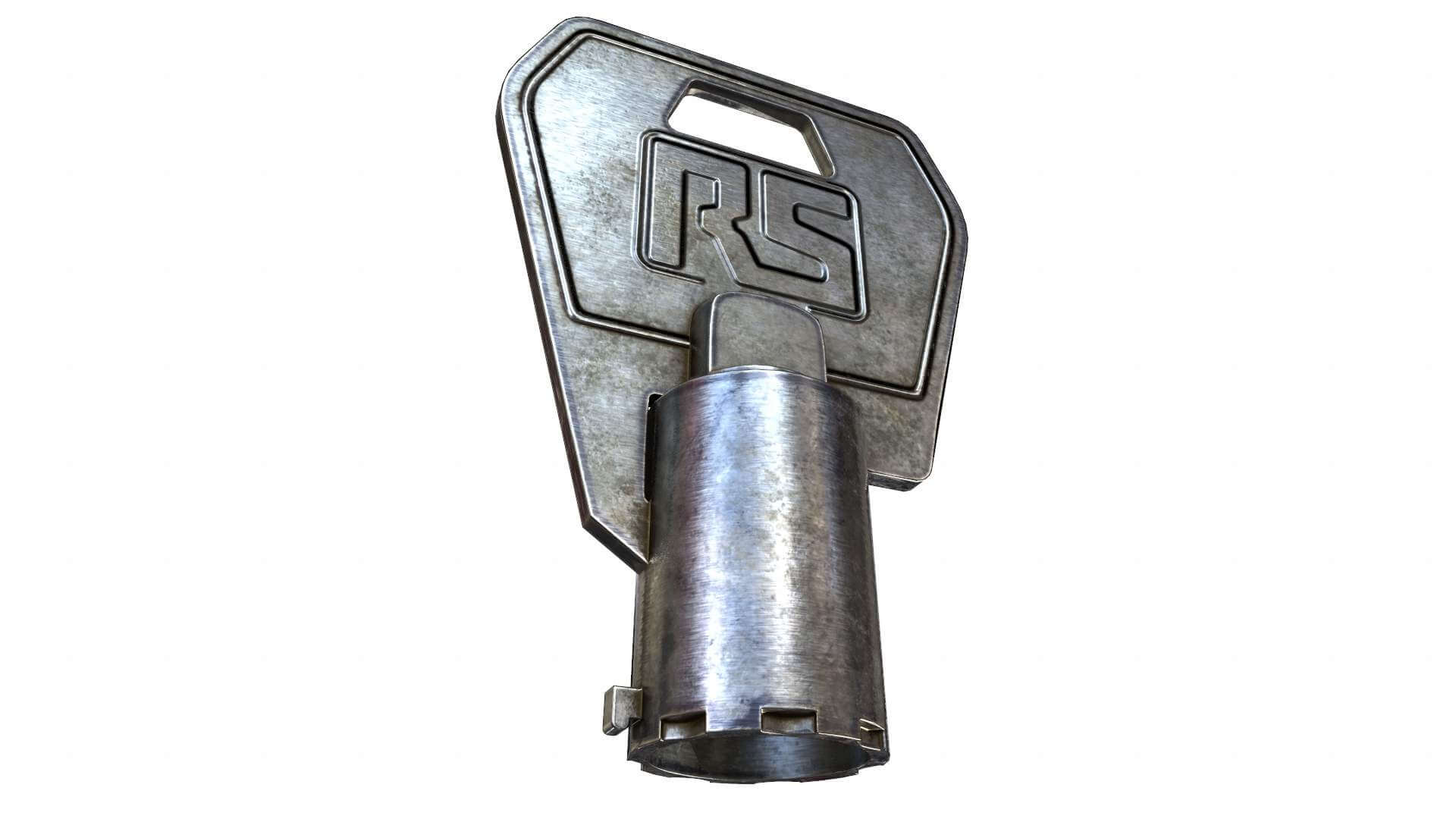 Tubular Key - 3D Model by CallumFTW