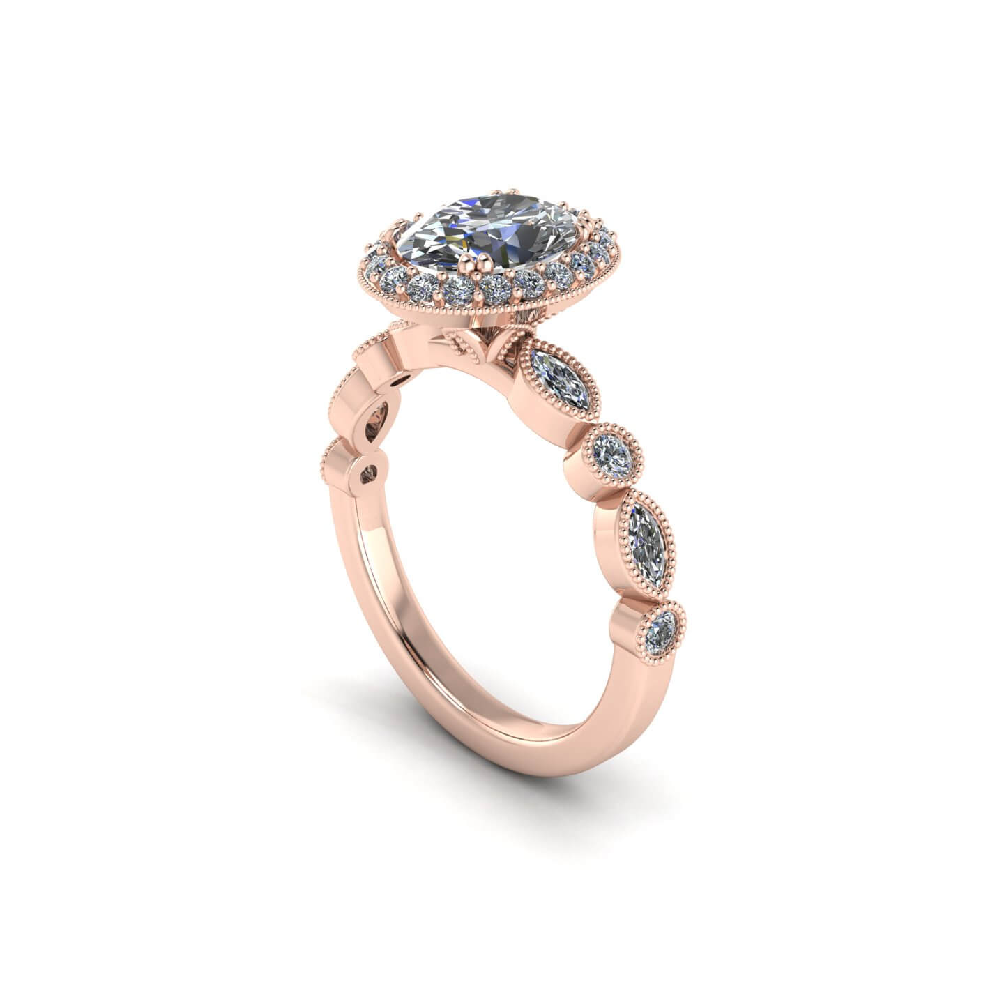Parad Diamond Ring Version 5 - 3D Model by calorano