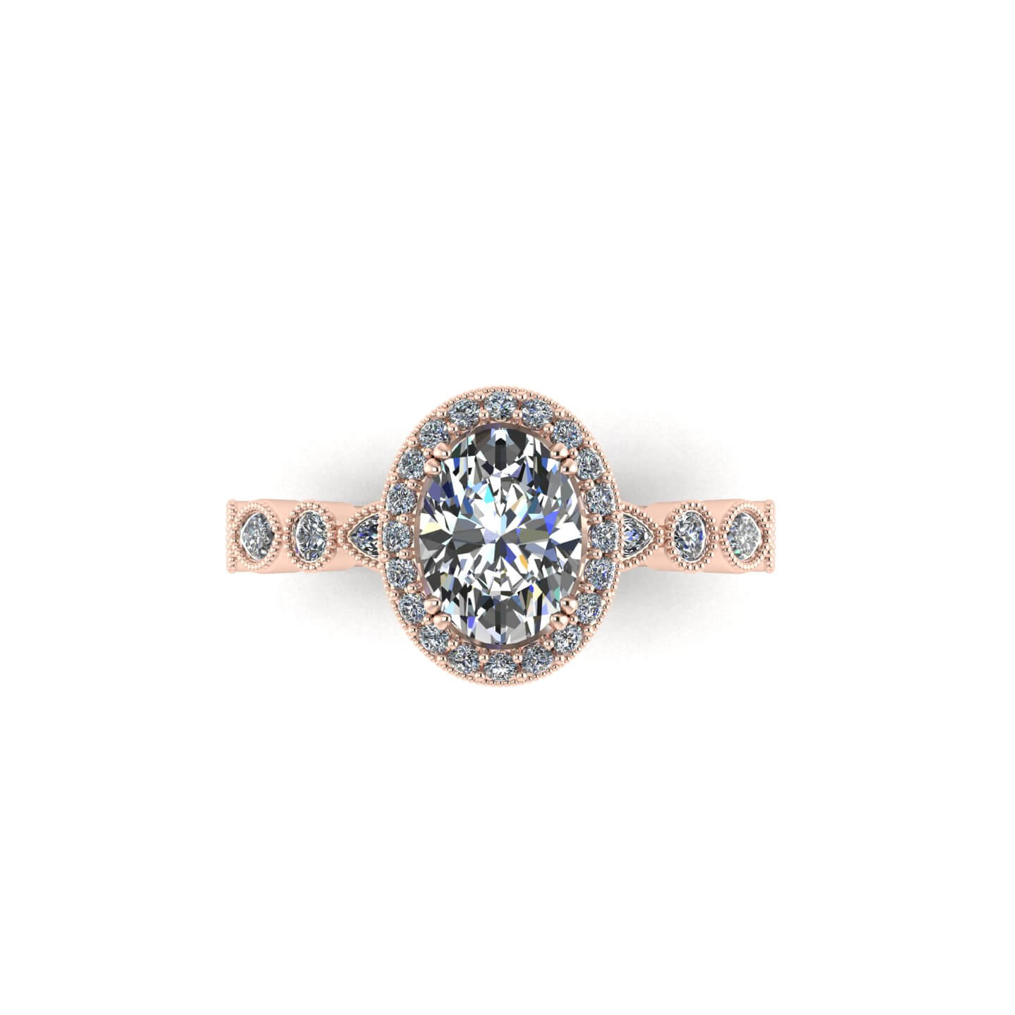 Parad Diamond Ring Version 6 - 3D Print Model by calorano