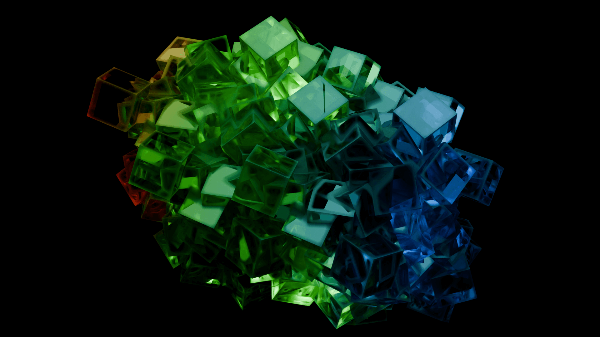 Crystal 3D Render, Digital Art by Camille_SLN