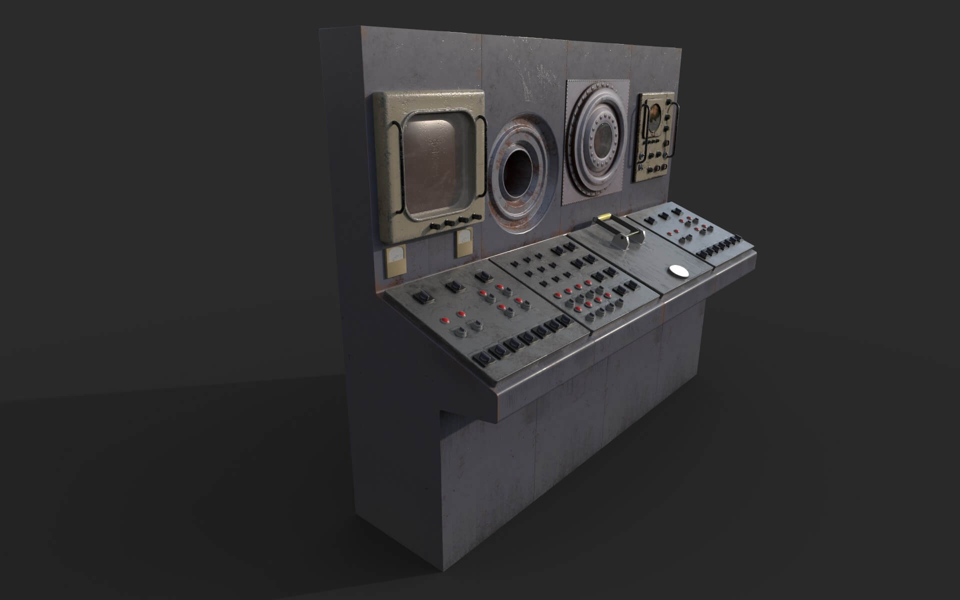 Soviet Control Panel - 3D Model by Camille_SLN