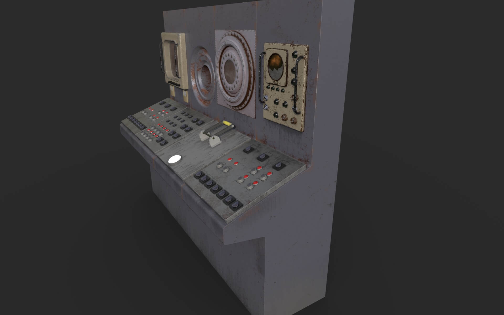 Soviet Control Panel - 3D Model by Camille_SLN