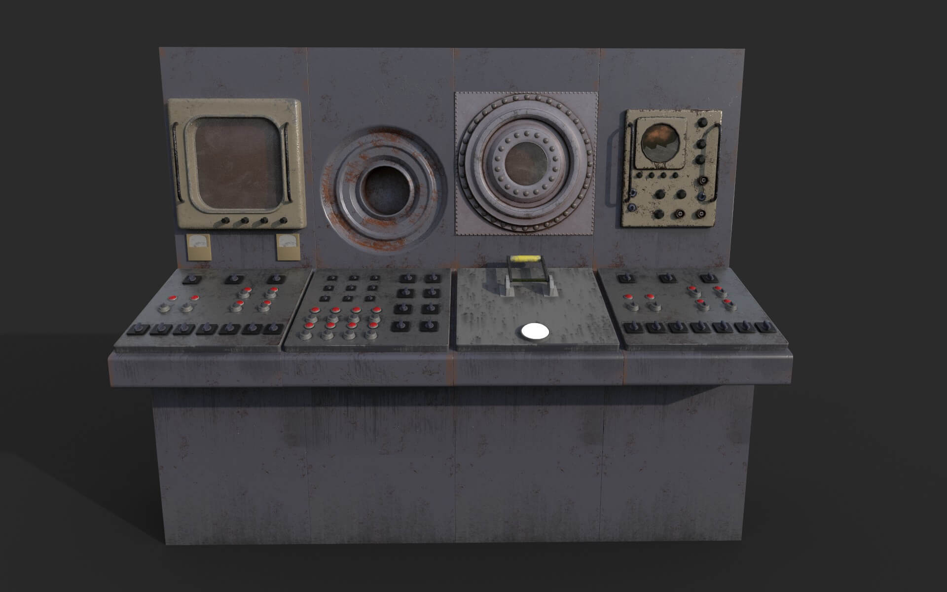 Soviet Control Panel - 3D Model by Camille_SLN