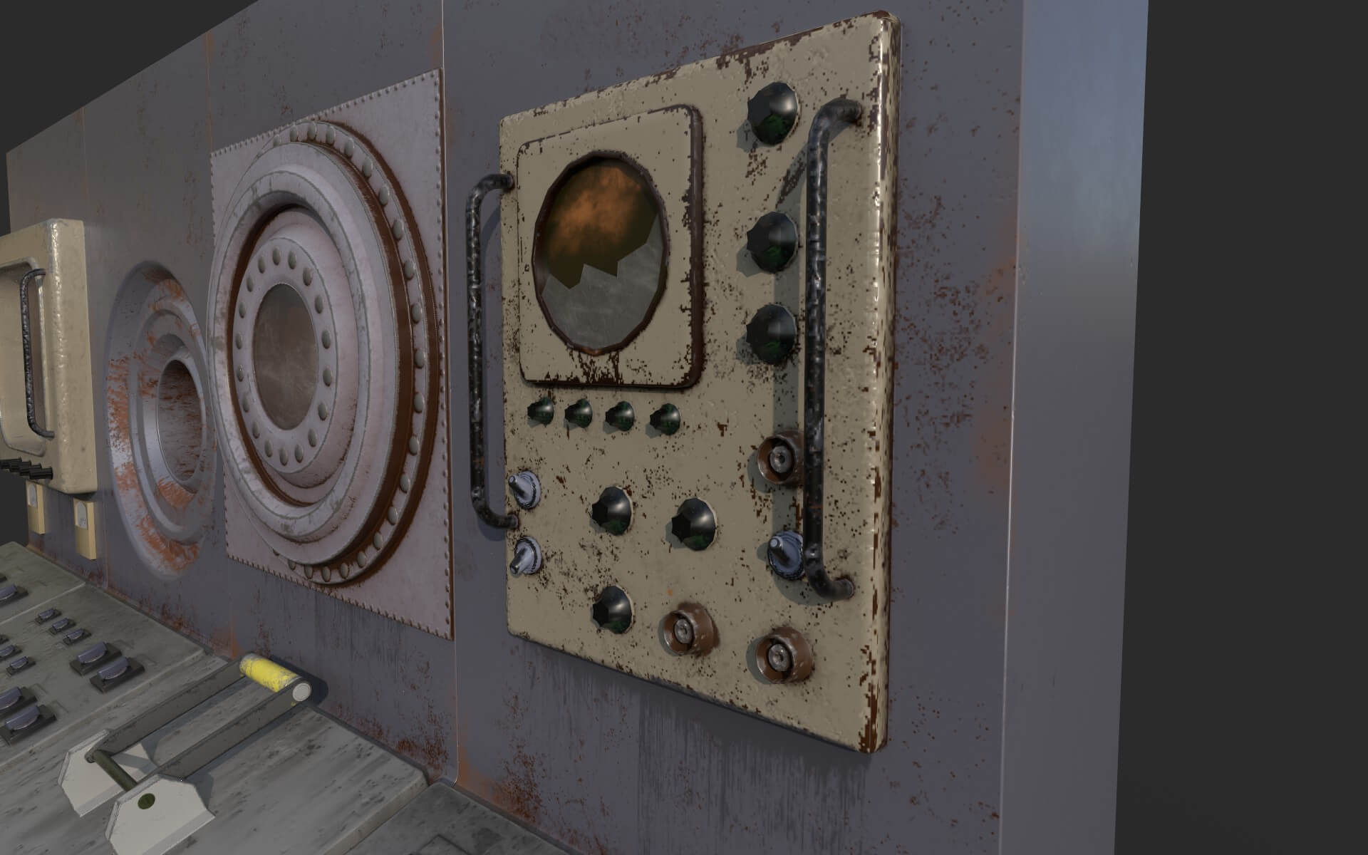Soviet Control Panel - 3D Model by Camille_SLN