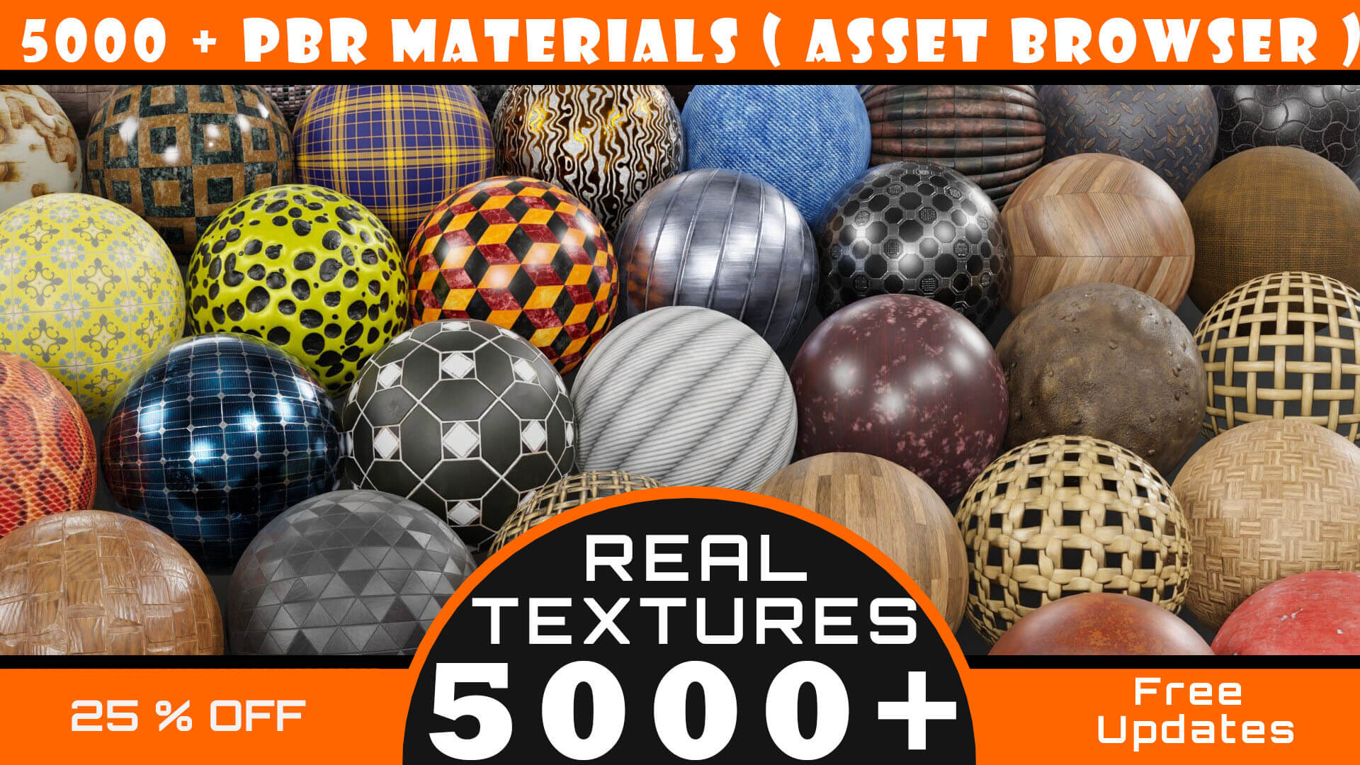 5000+ PBR Textures - 3D Material or Shader by Can Of Textures