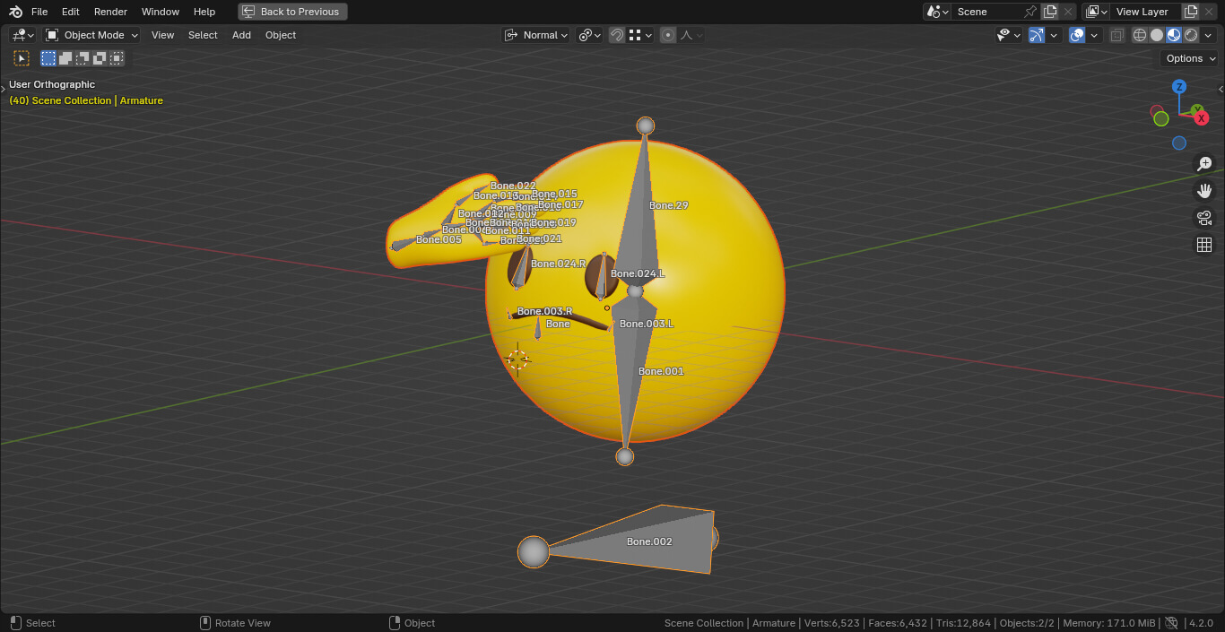 10 Emoticon Yellow Ball Pack Part 4 - 3D Model by cangbacang