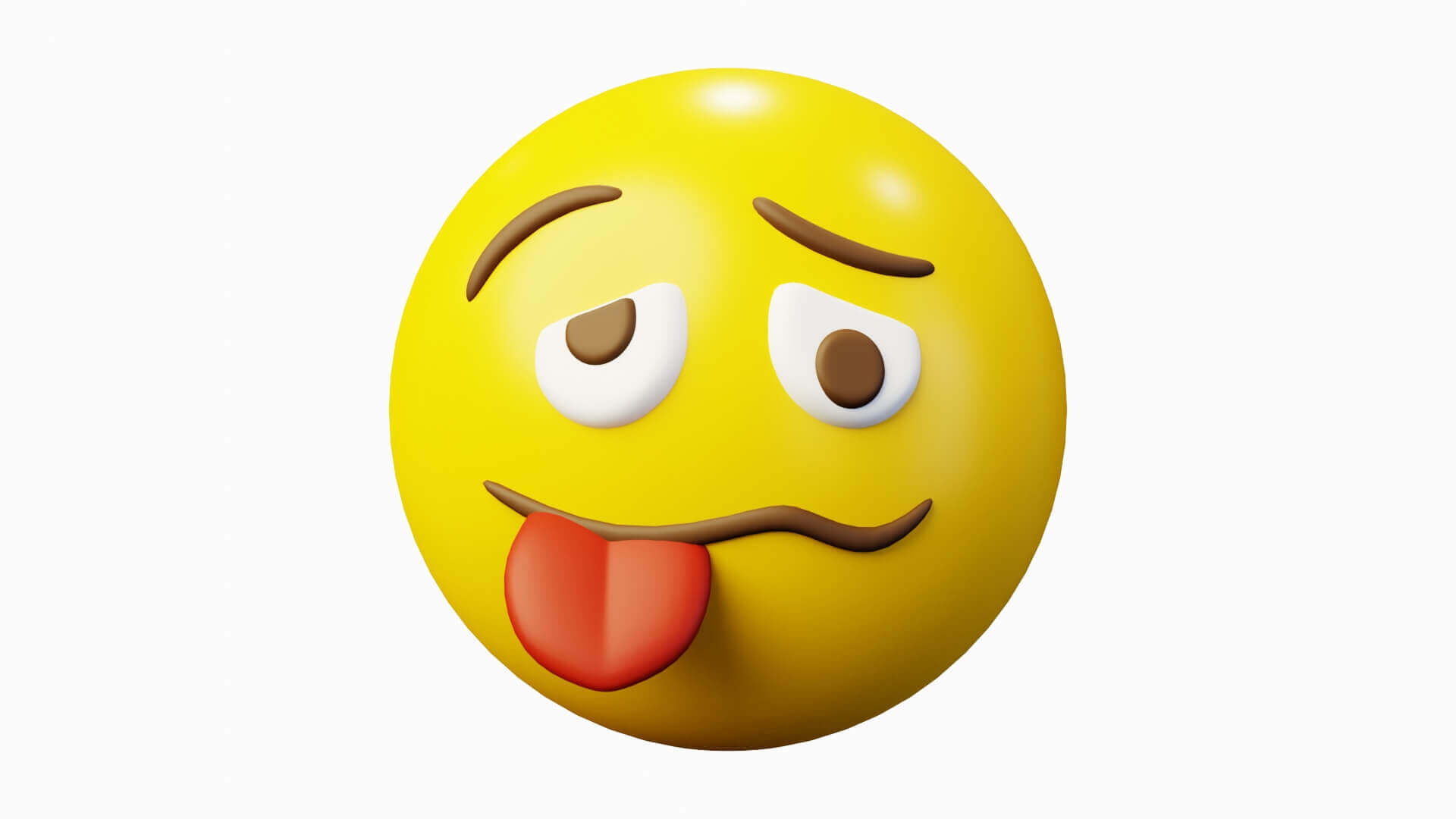 10 Emoticon Yellow Ball Pack Part 4 - 3D Model by cangbacang