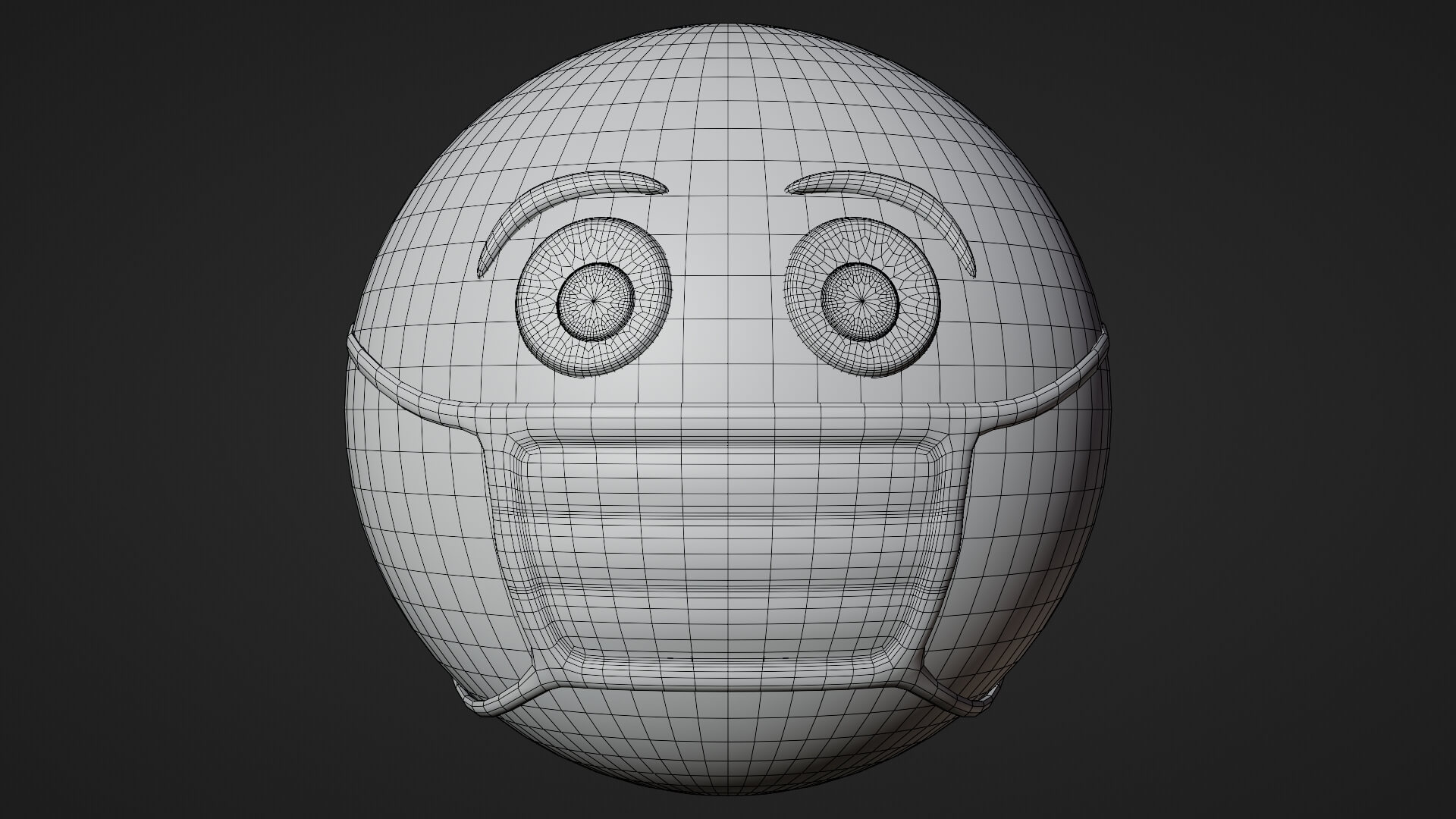 10 Emoticon Yellow Ball Pack Version 1 - 3D Model by cangbacang