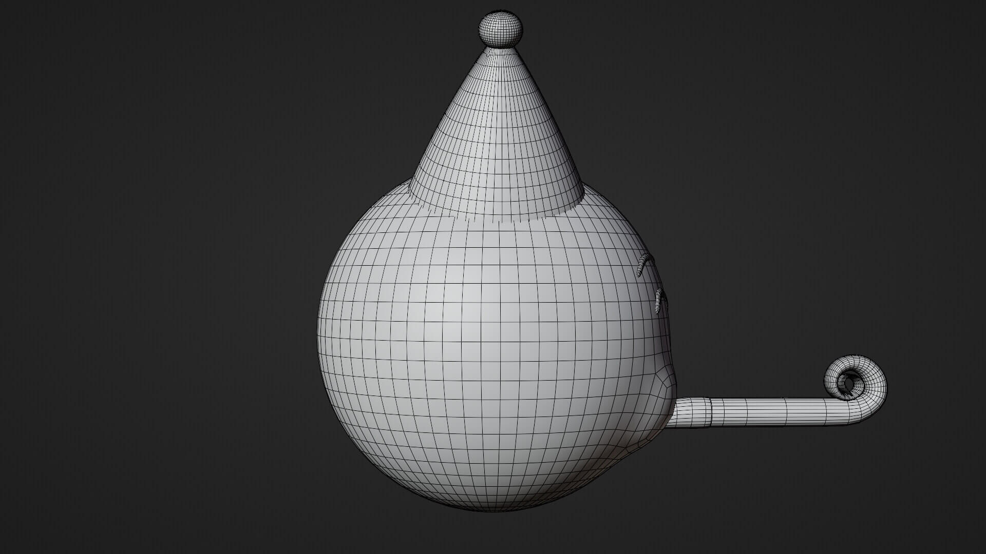 Celebration Face Emoticon Emoji or Smiley - 3D Model by cangbacang