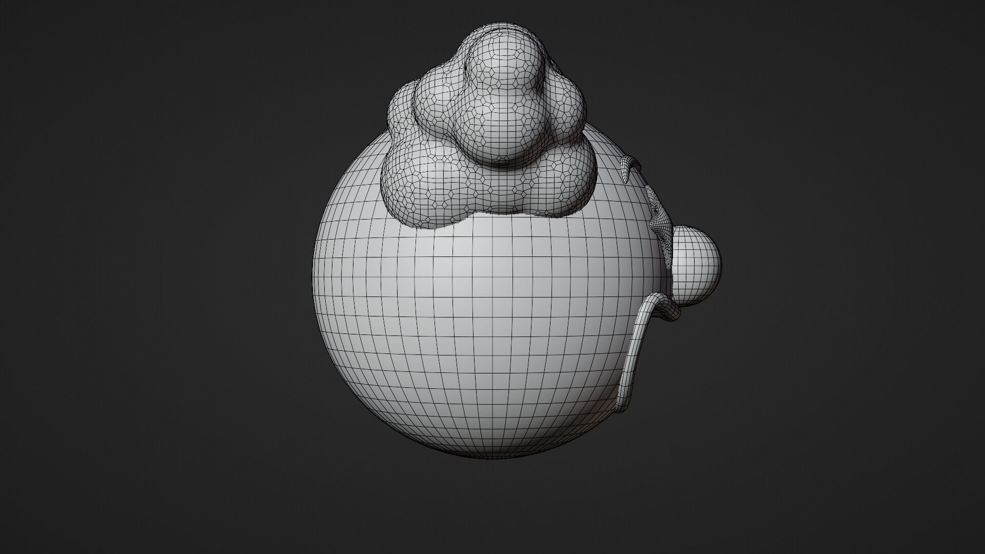 Clown Circus Emoticon Emoji or Smiley - 3D Model by cangbacang