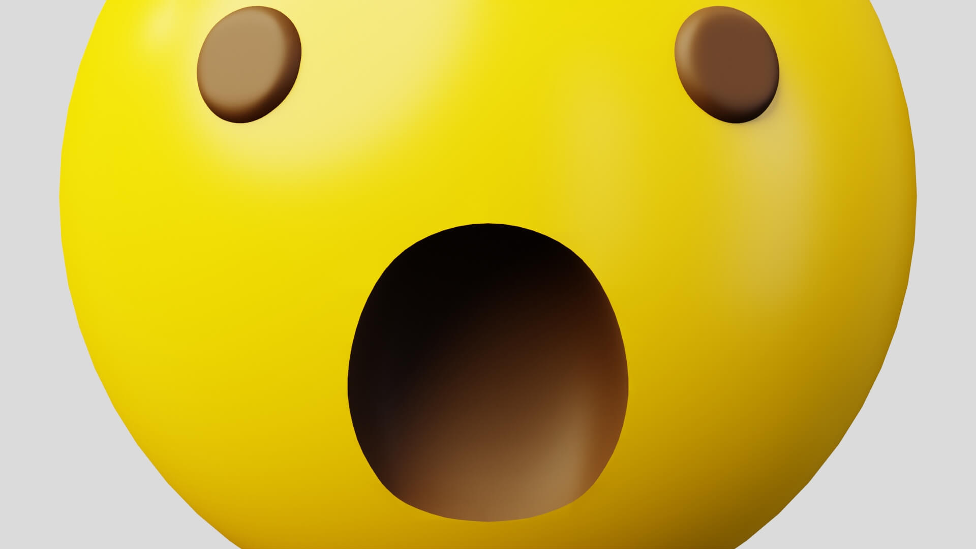 Exploded Head or Stress Emoticon Emoji or Smiley - 3D Model by cangbacang