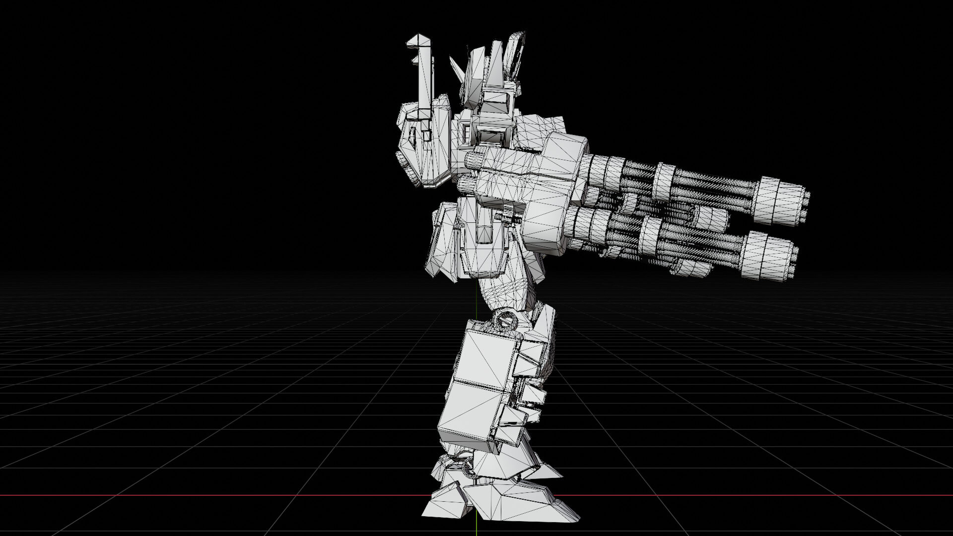 Gundam Heavyarms Custom Fanmade - 3D Model by cangbacang