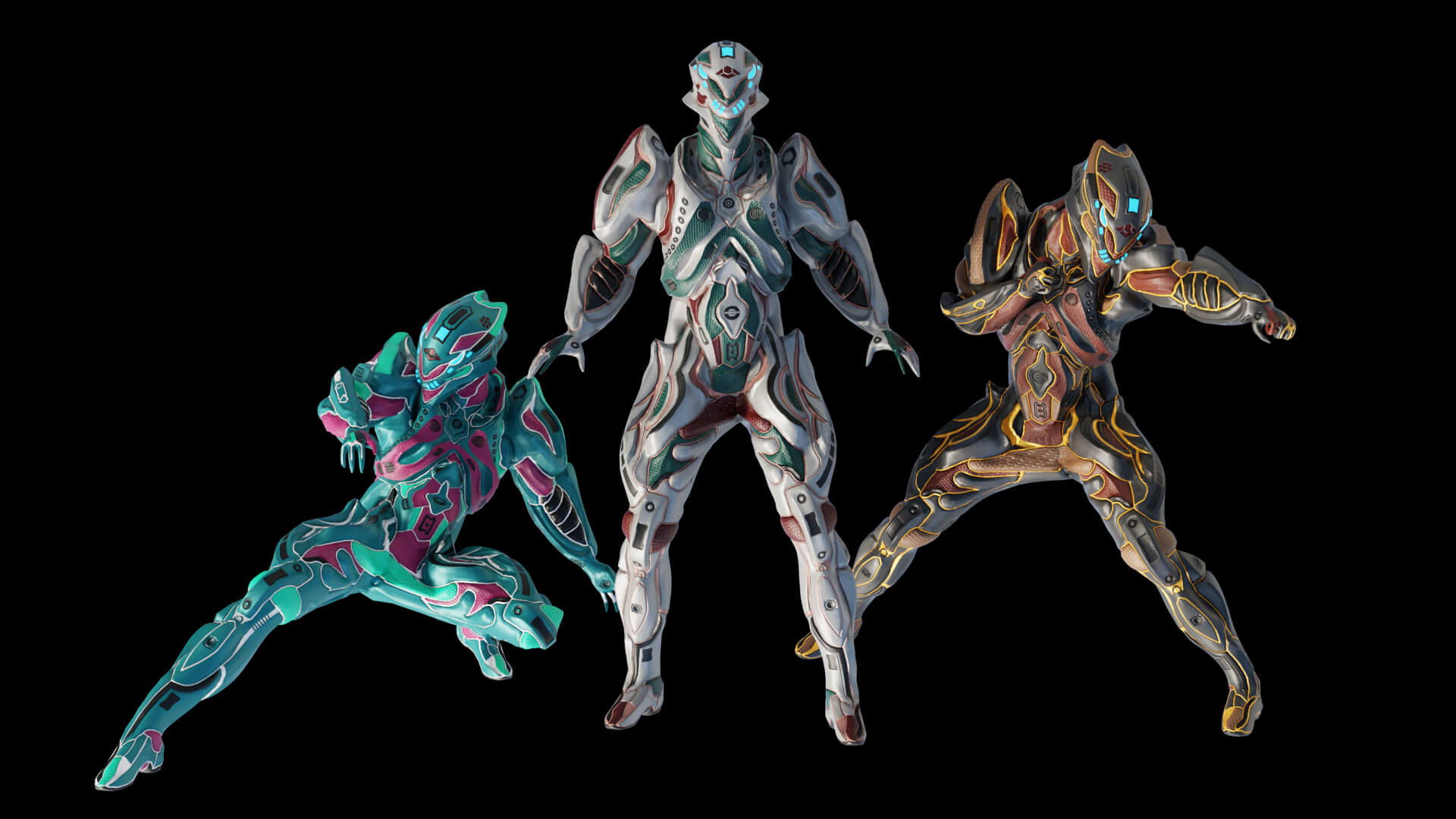 Low Poly - Cyborg Sentient 3D Model by cangbacang