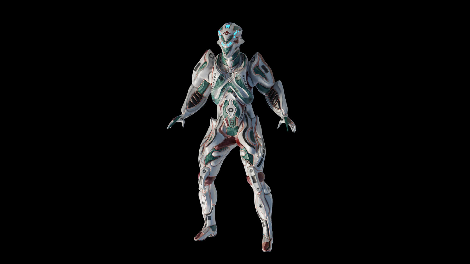 Low Poly - Cyborg Sentient 3D Model by cangbacang