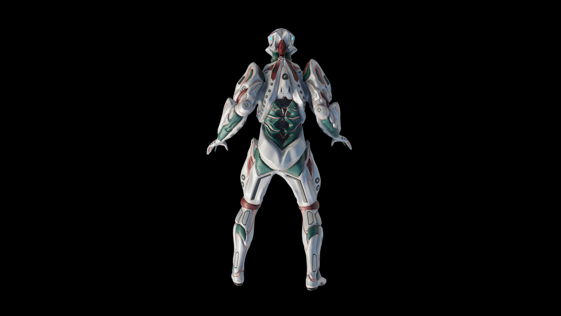 Low Poly - Cyborg Sentient 3D Model by cangbacang