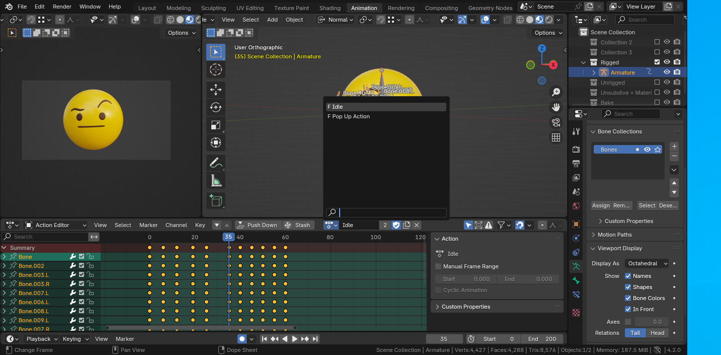 Questioning Face Emoticon Emoji or Smiley - 3D Model by cangbacang