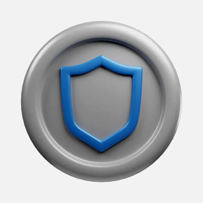 Trust Wallet Token or Twt Silver Crypto Coin With Cartoon St - 3D Model ...