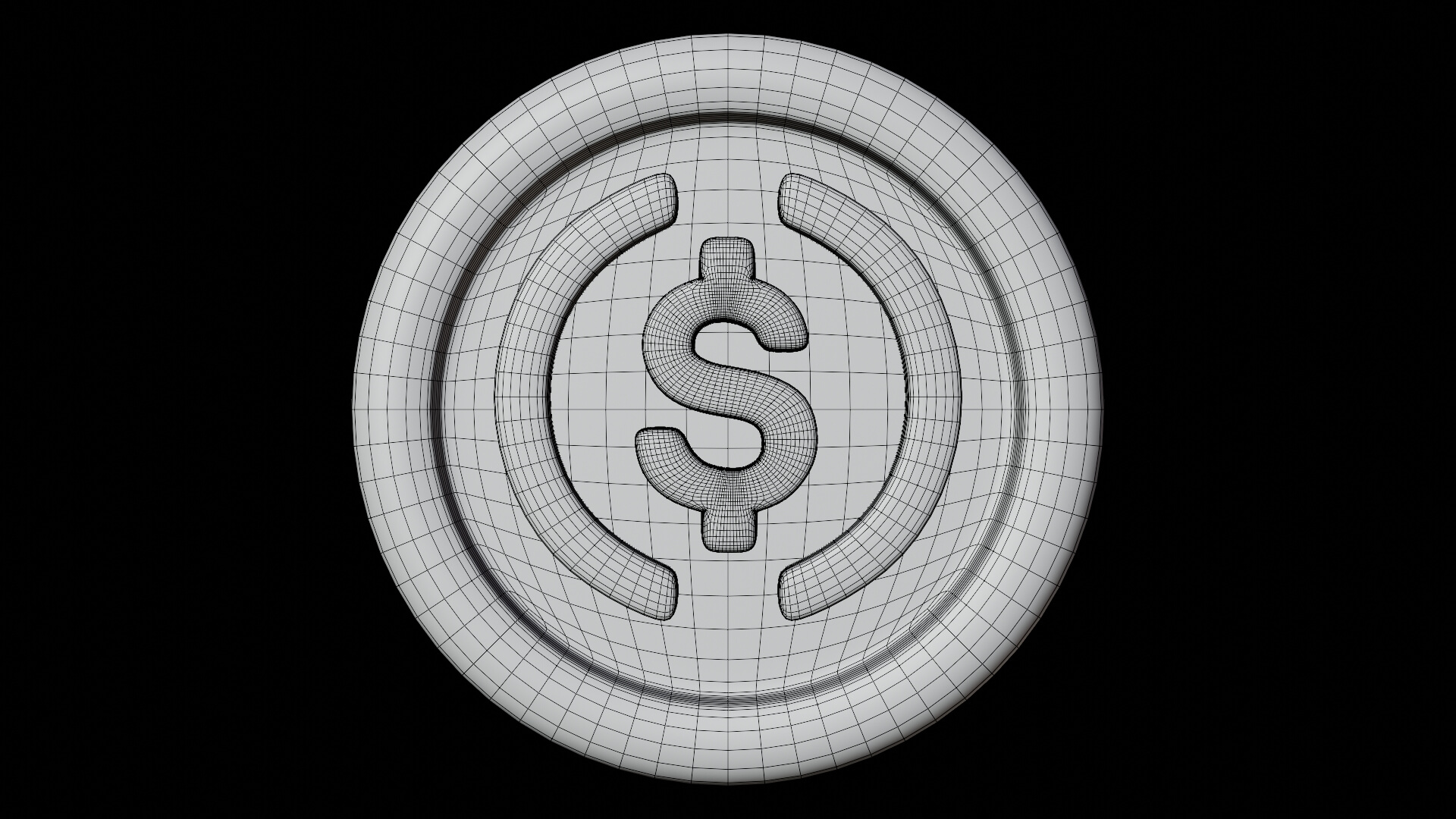 USD Coin or Usdc Blue Crypto Coin With Cartoon Style - 3D Model by ...