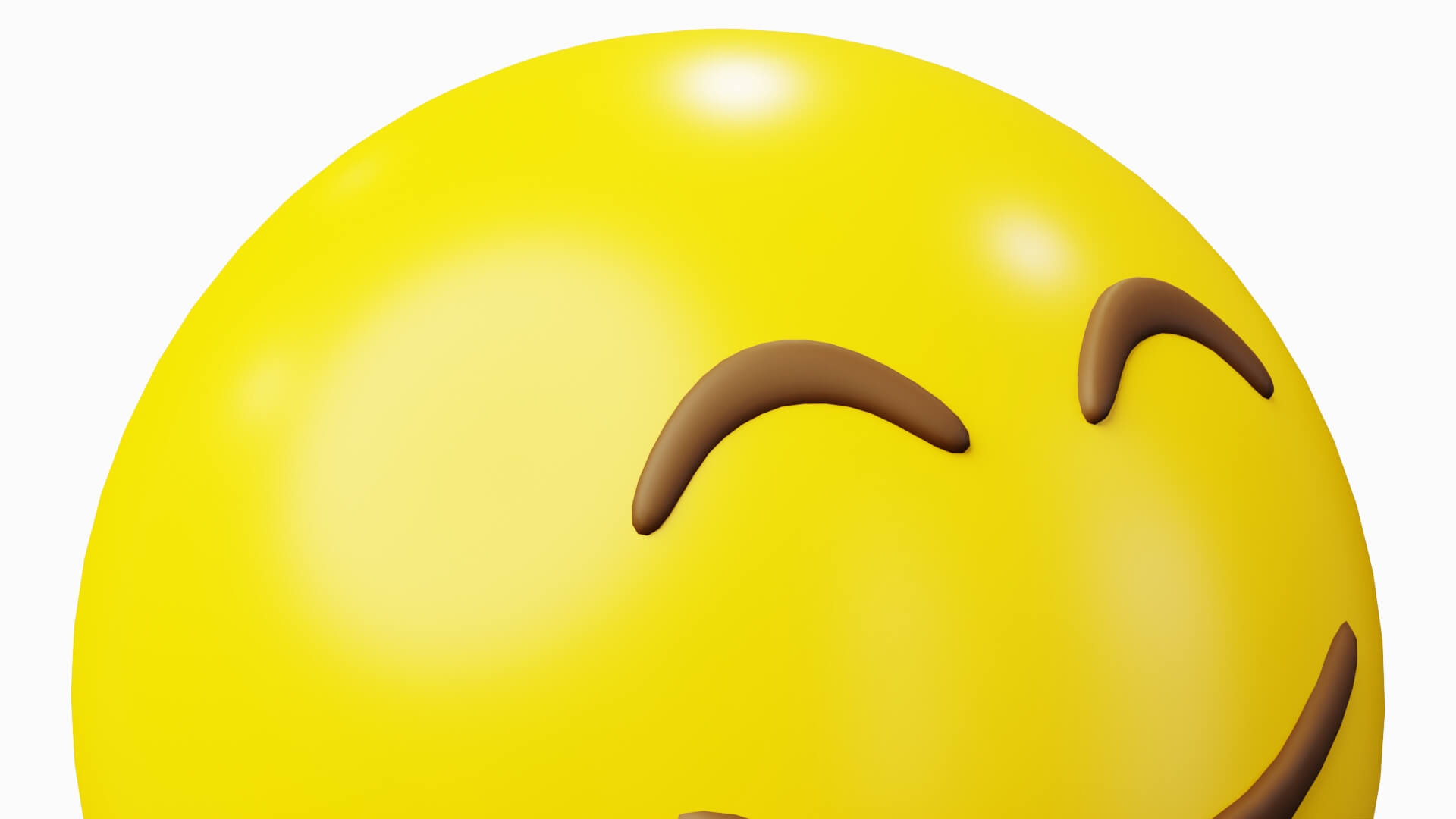 Yummy Face Emoticon Emoji or Smiley - 3D Model by cangbacang