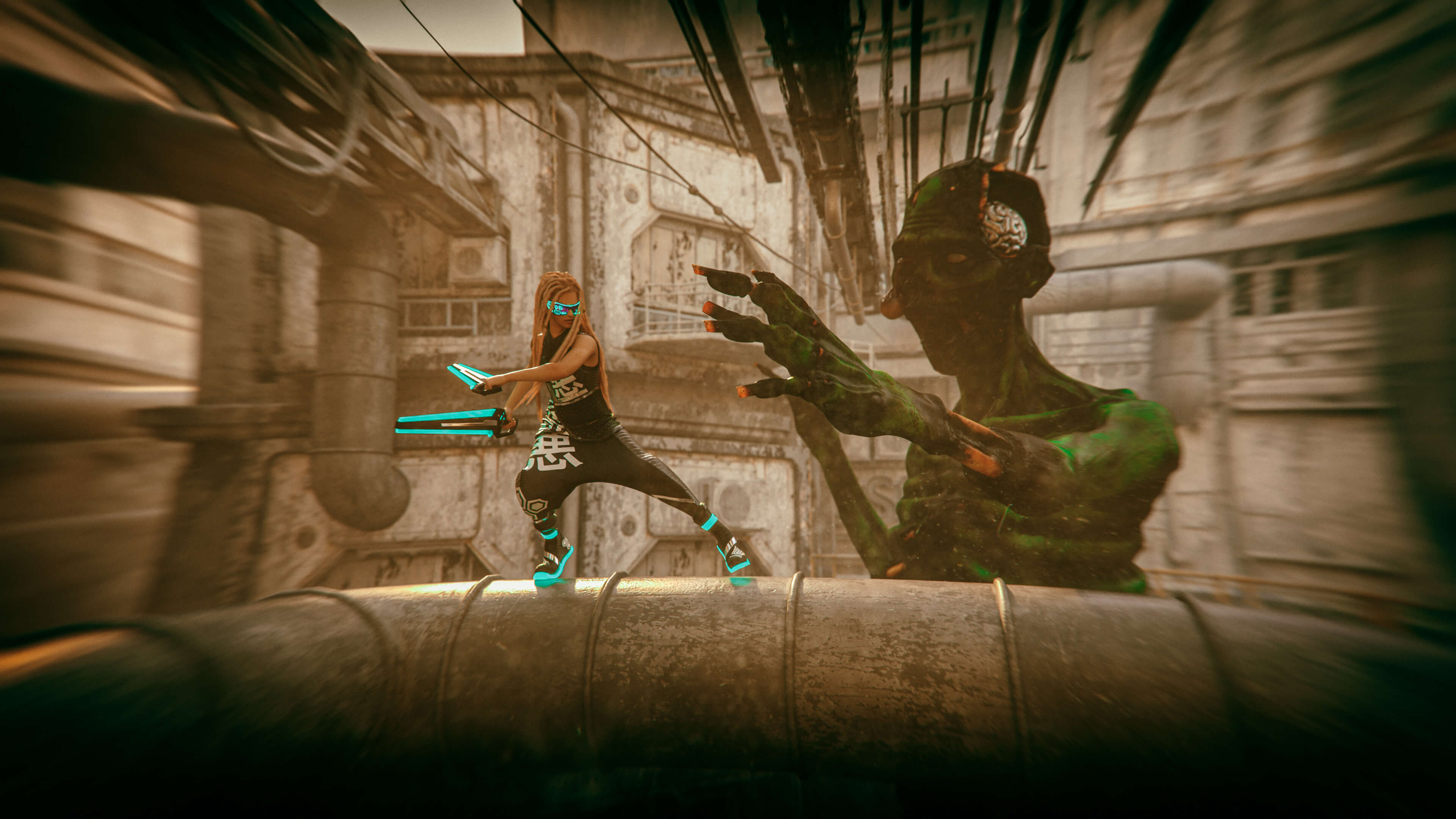 person in a jump 3D Render | RenderHub Gallery