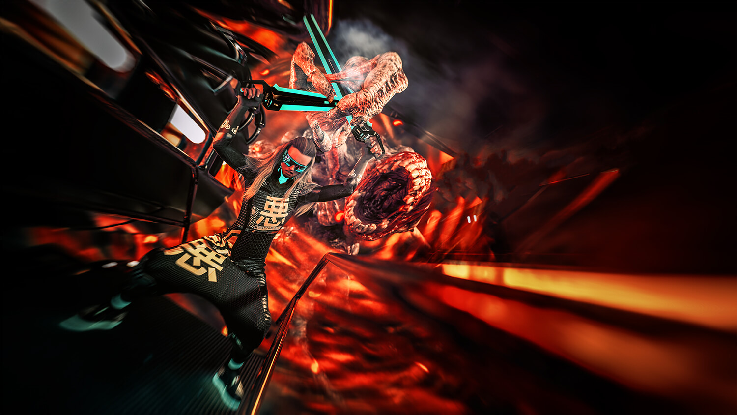 The Hyper-Space Nightmare 3D Render, Digital Art by Caphalor