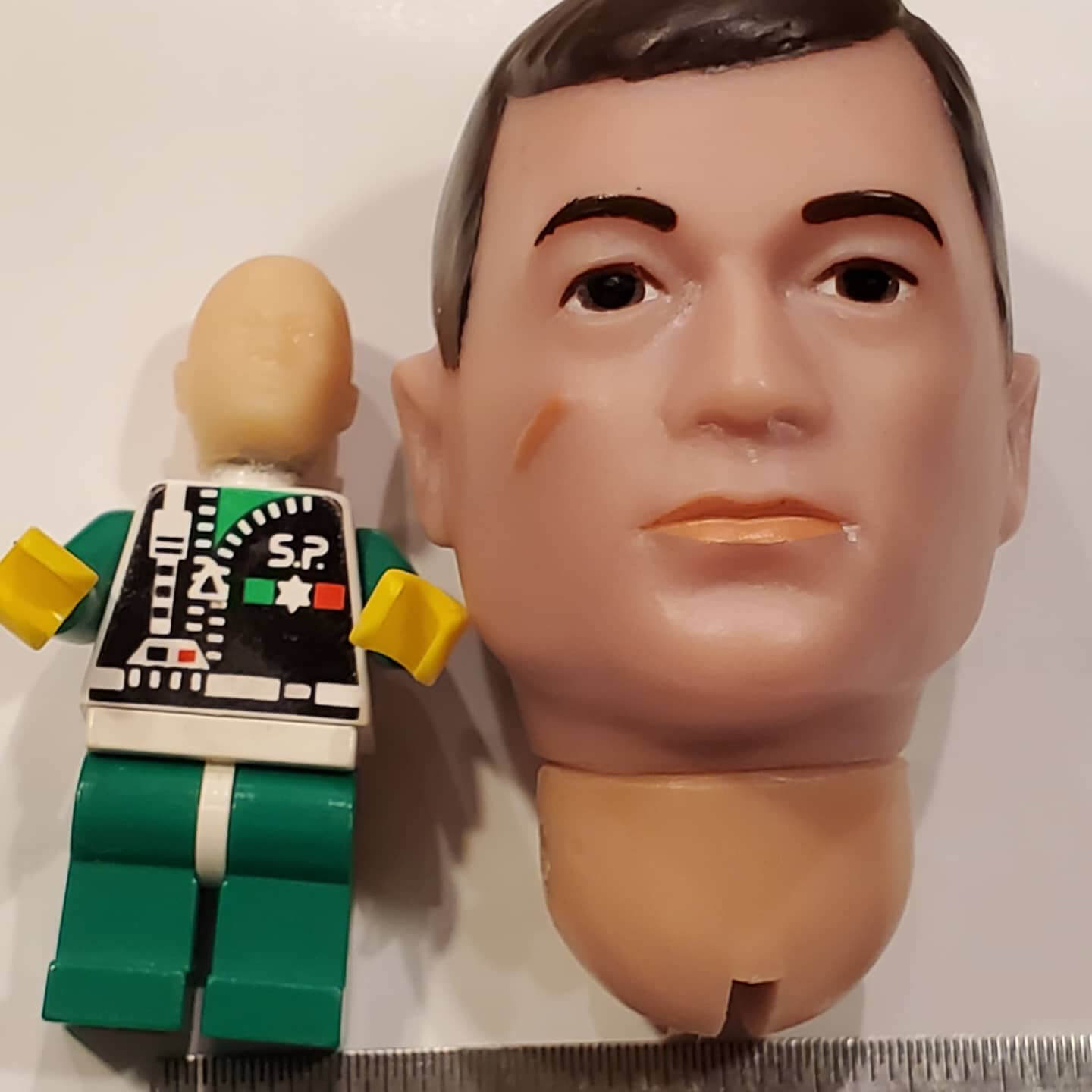 Gi Joe Lego Head - 3D Model by capnjack