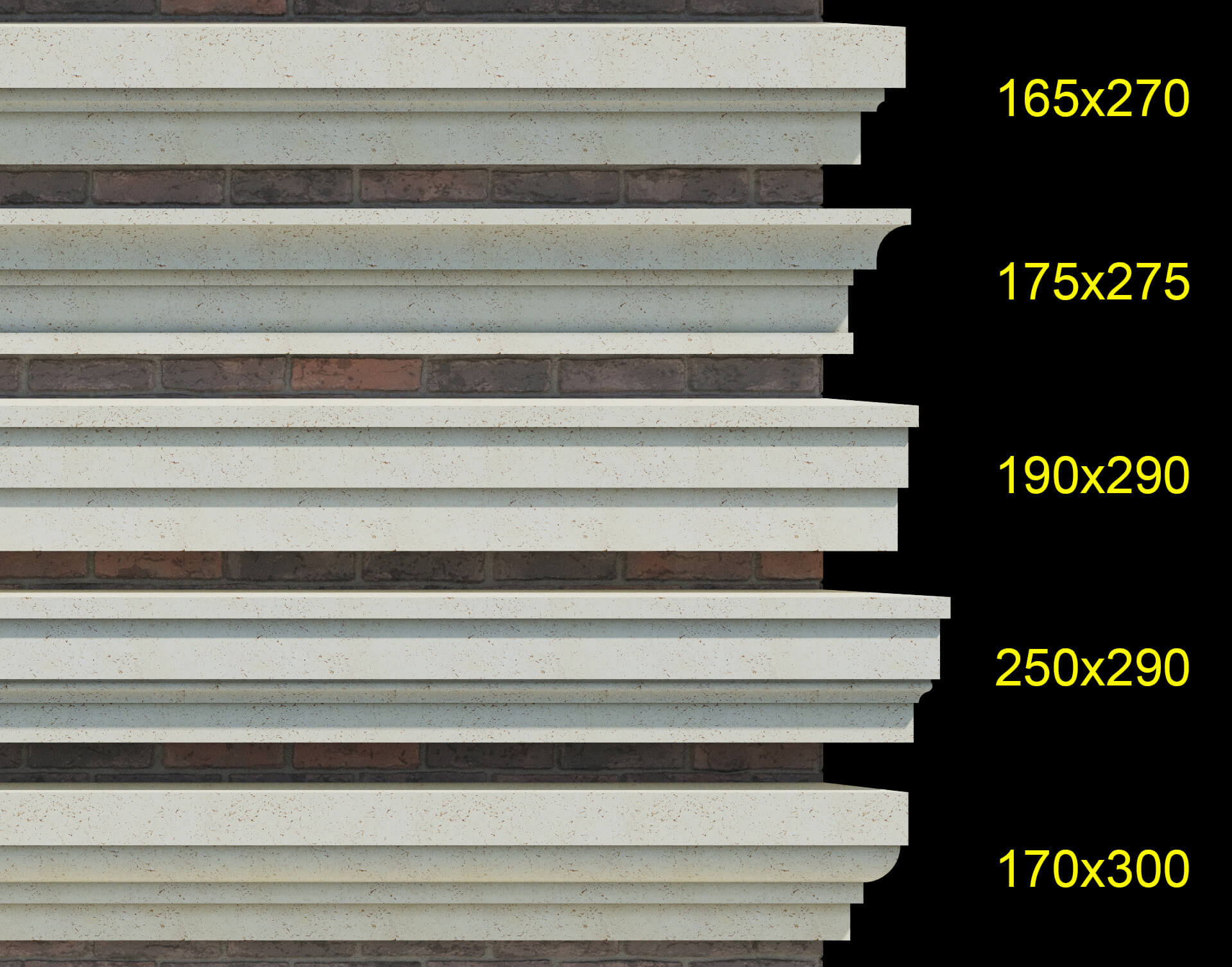 82 Architectural Cornices - 3D Model by Capricorn3D