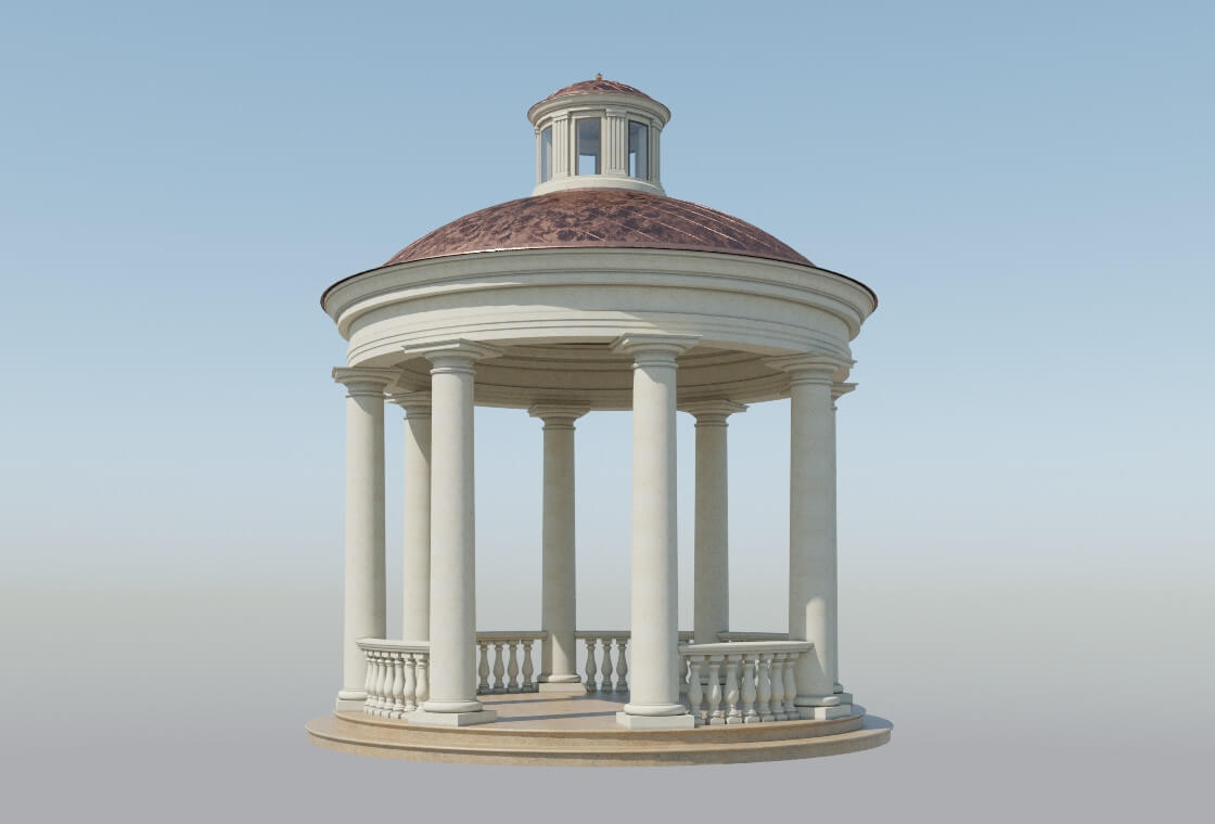 Rotunda - 3D Model by Capricorn3D