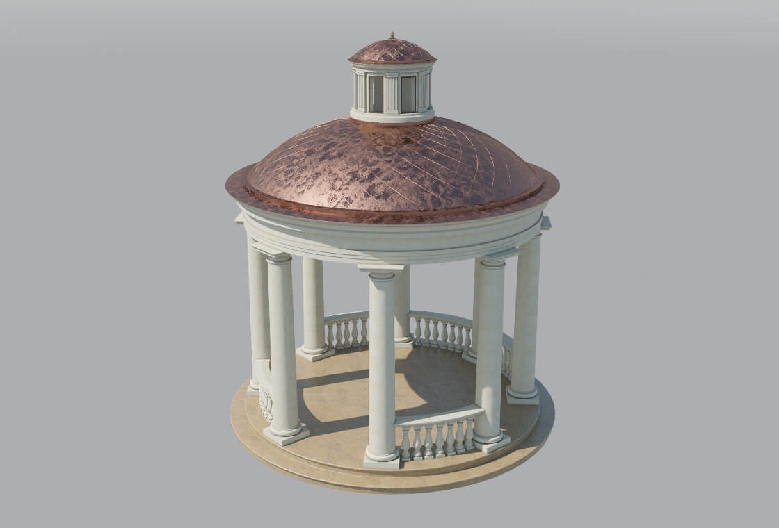 Rotunda - 3D Model by Capricorn3D