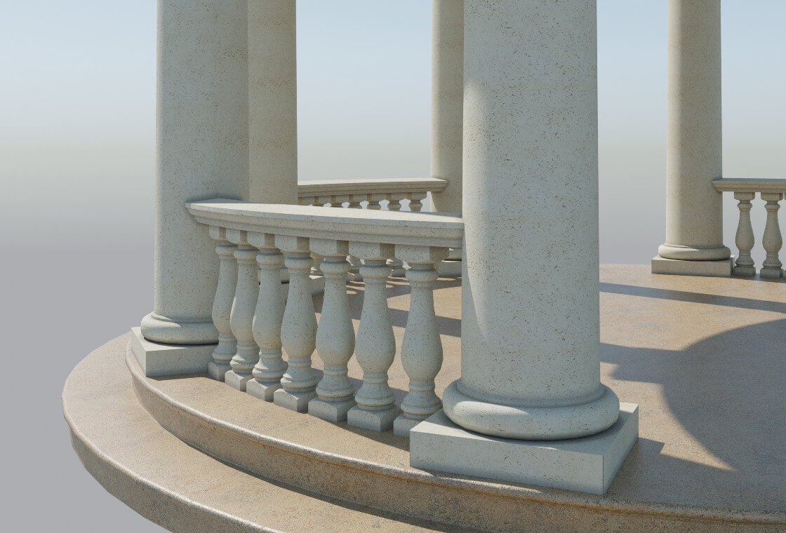 Rotunda - 3D Model by Capricorn3D