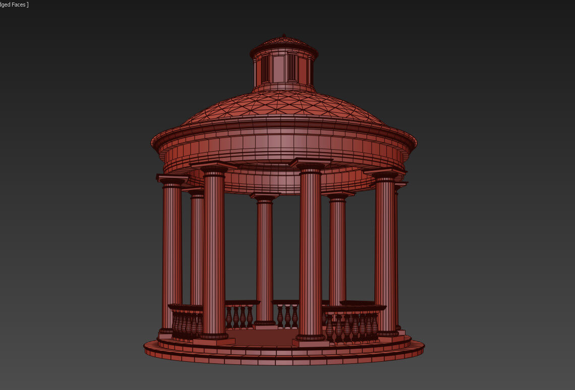 Rotunda - 3D Model by Capricorn3D