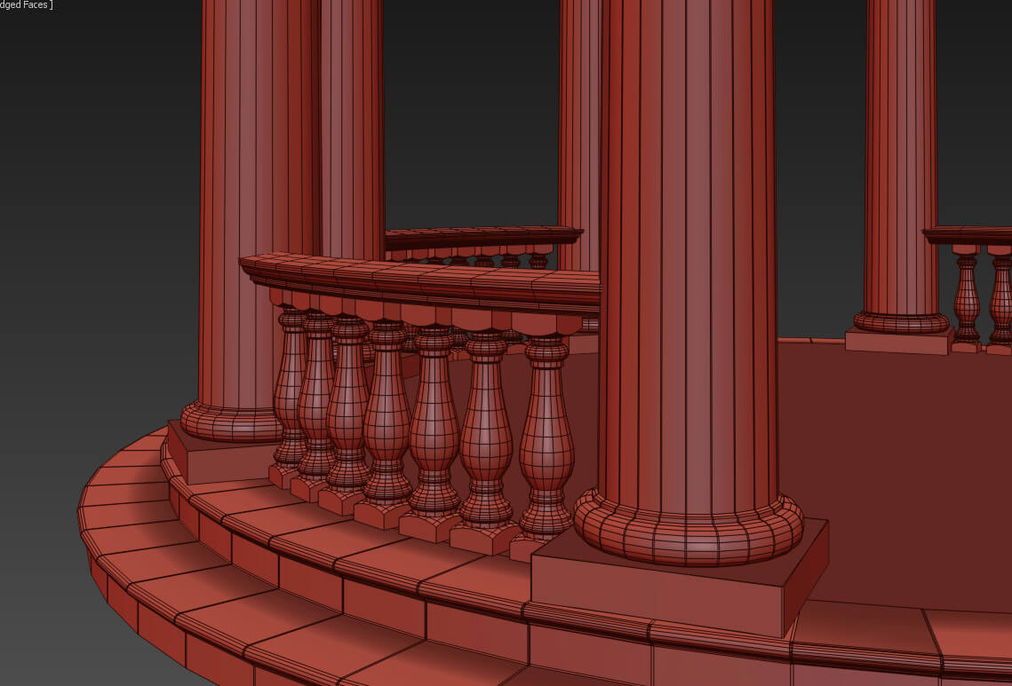 Rotunda - 3D Model by Capricorn3D