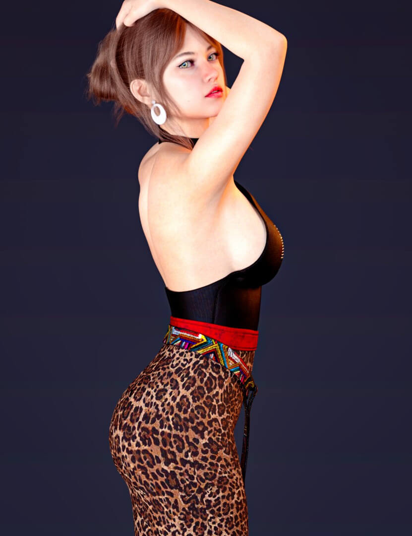 Raquinila for Genesis 8 Female 3D Render by CaramelStudio