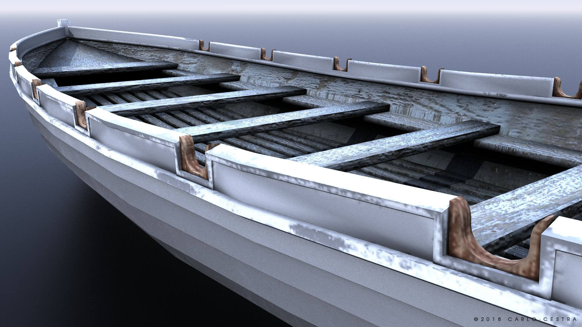 9m Cutter - 3D Model by Carlo Cestra